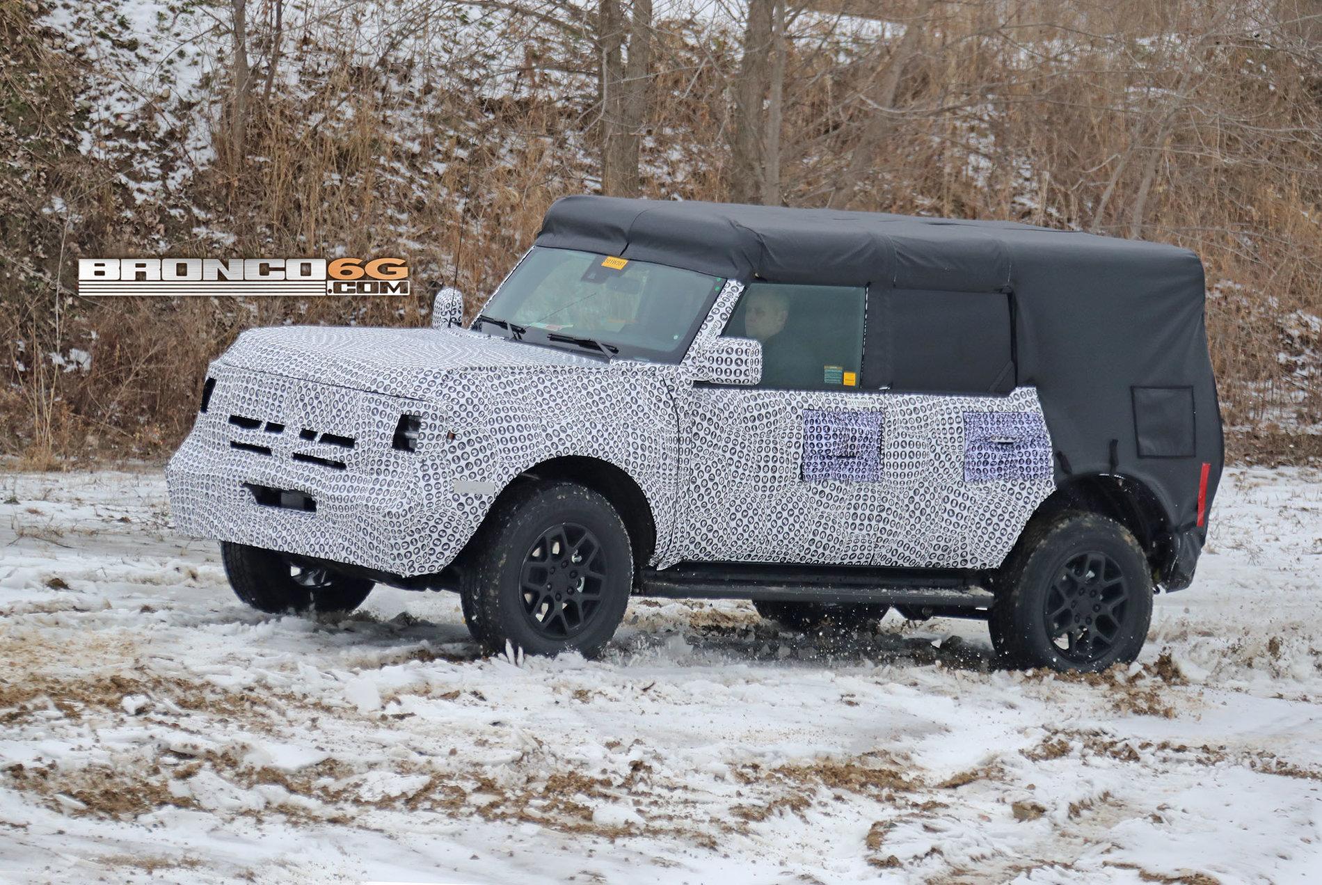 First (Actual) 2021 Bronco U725 Prototype SPIED!! | Bronco6G - 2021 ...