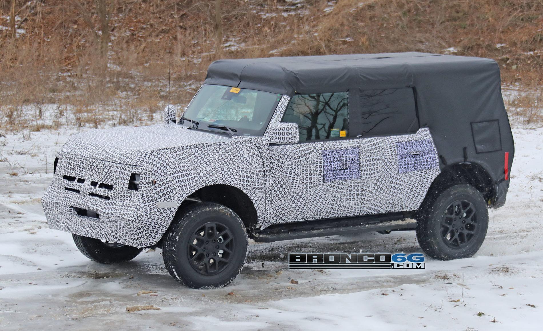 First (Actual) 2021 Bronco U725 Prototype SPIED!! | Bronco6G - 2021 ...