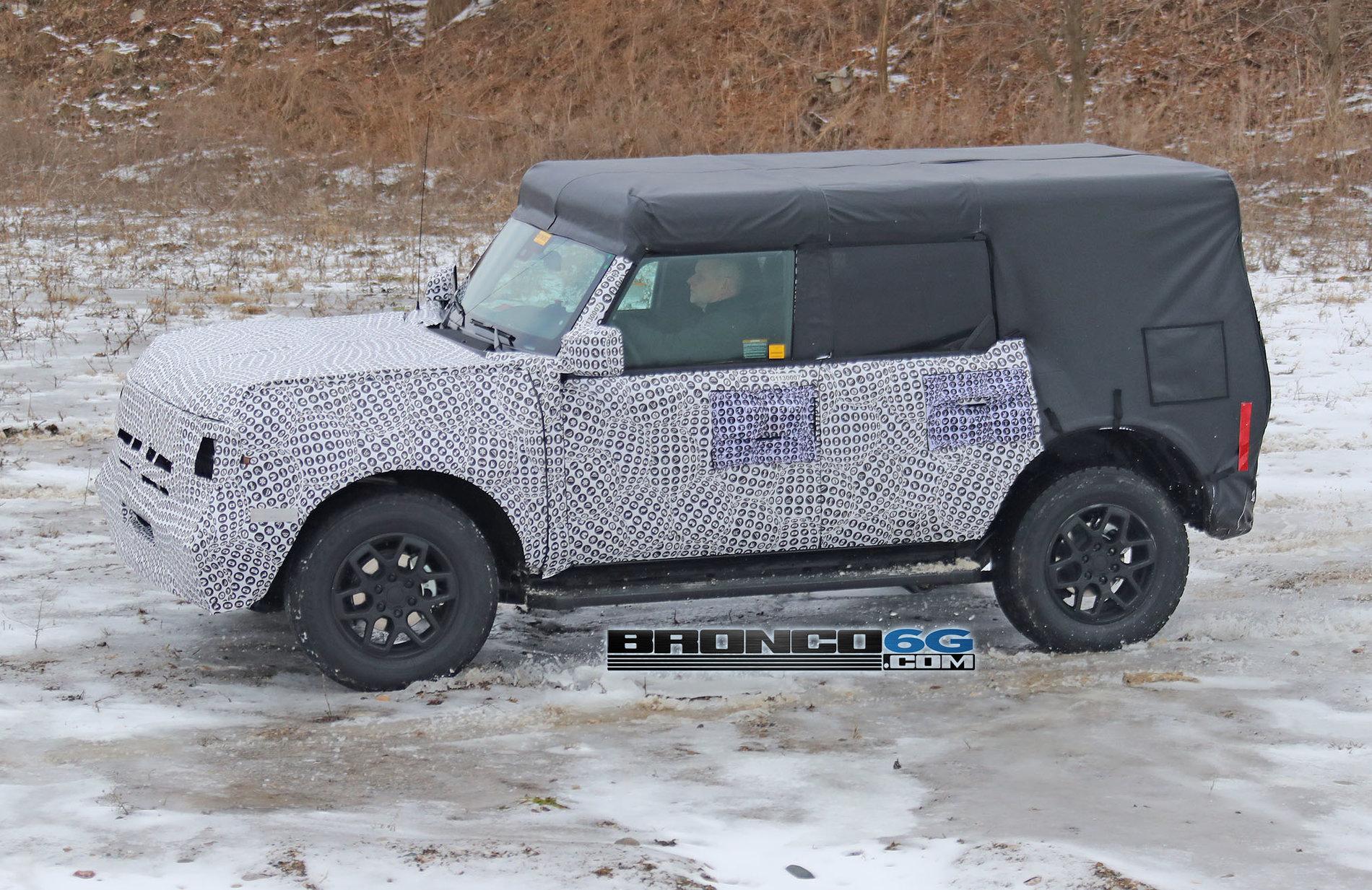 First (Actual) 2021 Bronco U725 Prototype SPIED!! | Bronco6G - 2021 ...