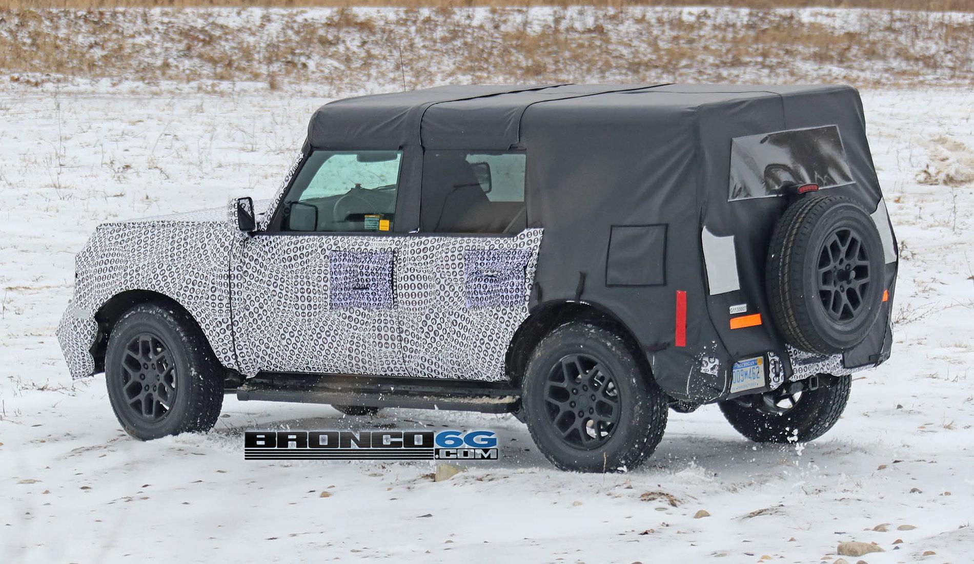 First (Actual) 2021 Bronco U725 Prototype SPIED!! | Bronco6G - 2021 ...