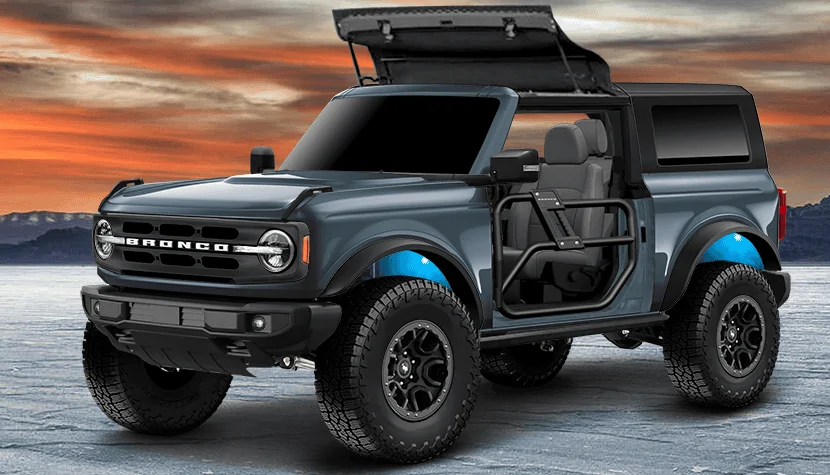 New or Updating the Interactive Garage Demo Selections | Bronco6G ...