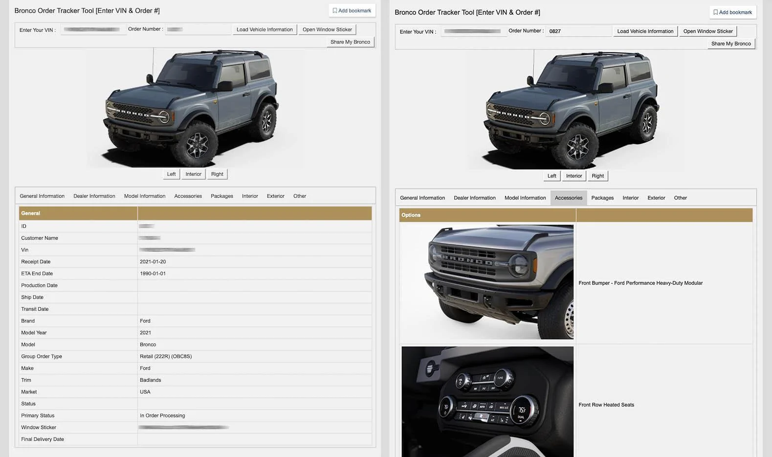 🧭 Track Your Bronco Order by VIN + Order Number [& Get Your Window ...
