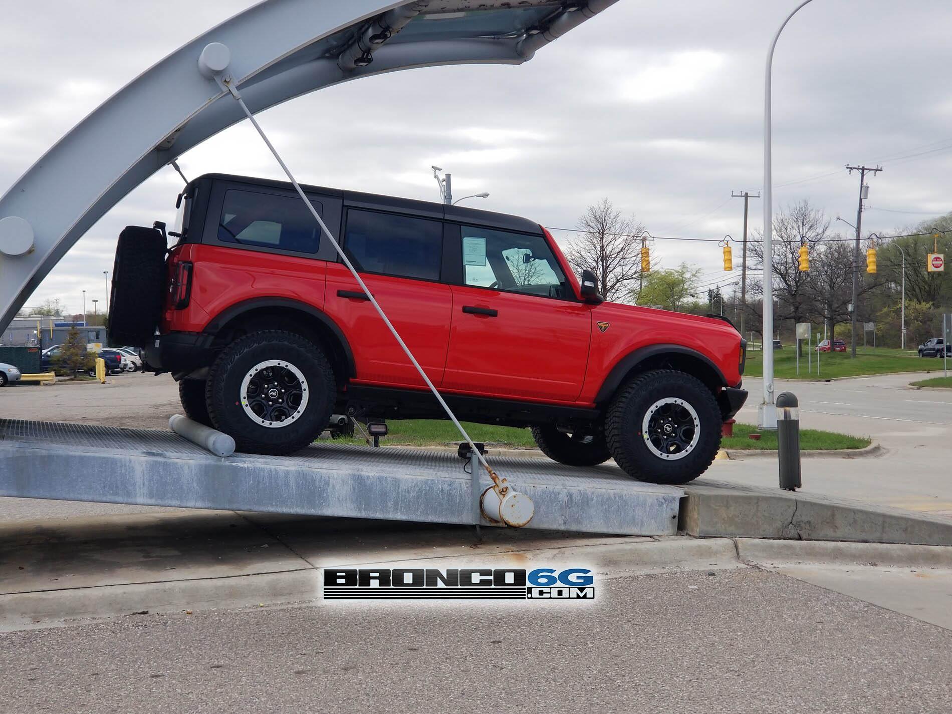 New Improved Brush Guard / Bull Bar Design and Location on Race Red ...