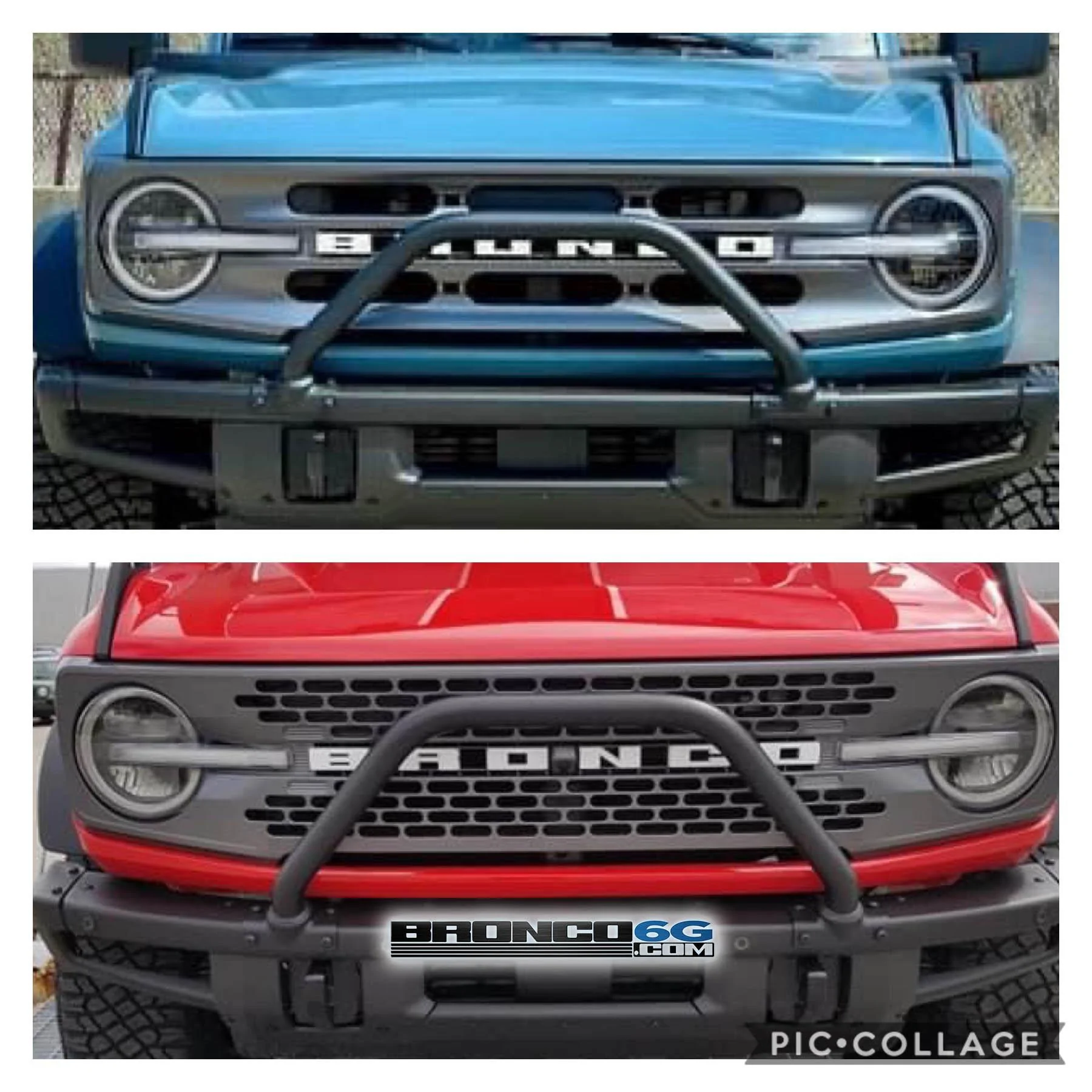 New Improved Brush Guard / Bull Bar Design and Location on Race Red ...