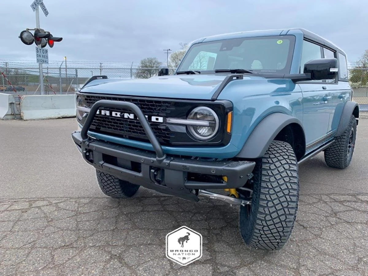 New Improved Brush Guard / Bull Bar Design and Location on Race Red ...