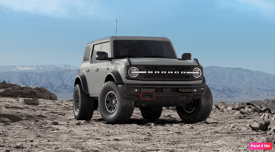 Front License Plate Location? | Bronco6G - 2021+ Ford Bronco & Bronco ...