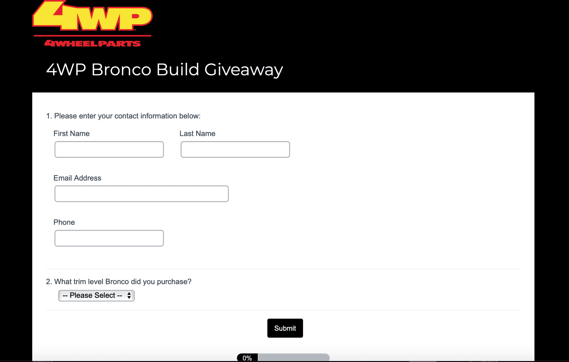 🏁 Bronco6G / 4WP Ultimate Bronco Build-Up Giveaway! Enter Inside | Page ...