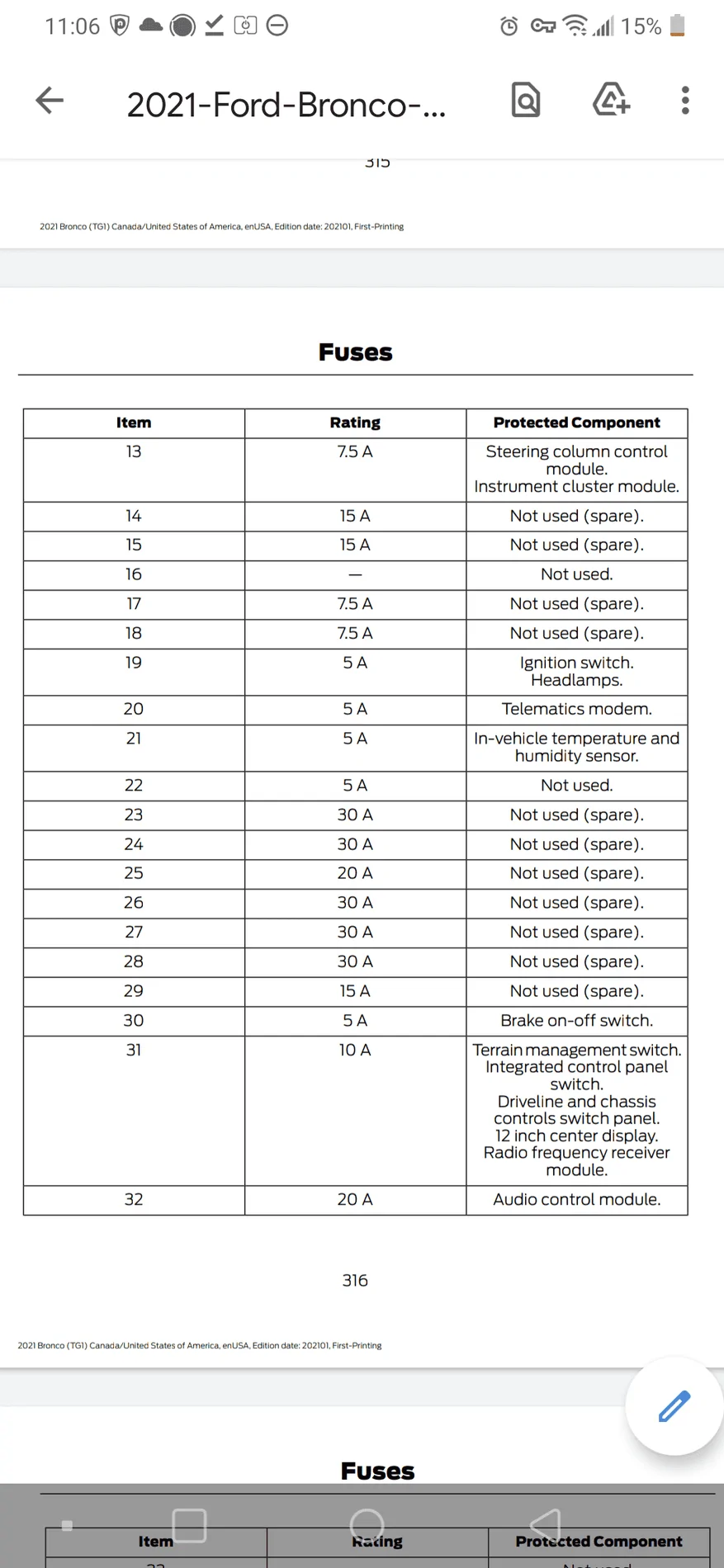 Body Control Module Fuse Box Location? | Bronco6G - 2021+ Ford Bronco ...