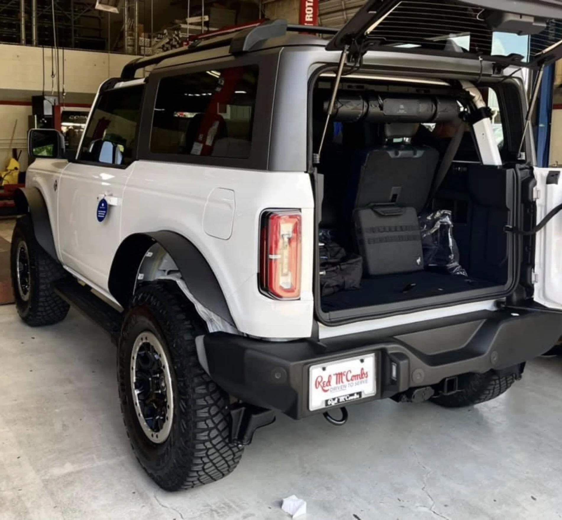 2 Door Bronco Outer Banks w/ Retro Decals (and steel fenders and almost ...