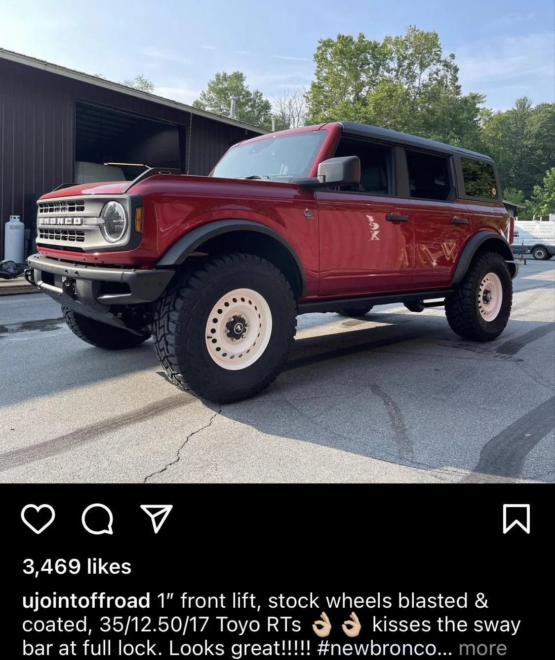 Show us your installed wheel / tire upgrades here! (Pics) | Bronco6G ...