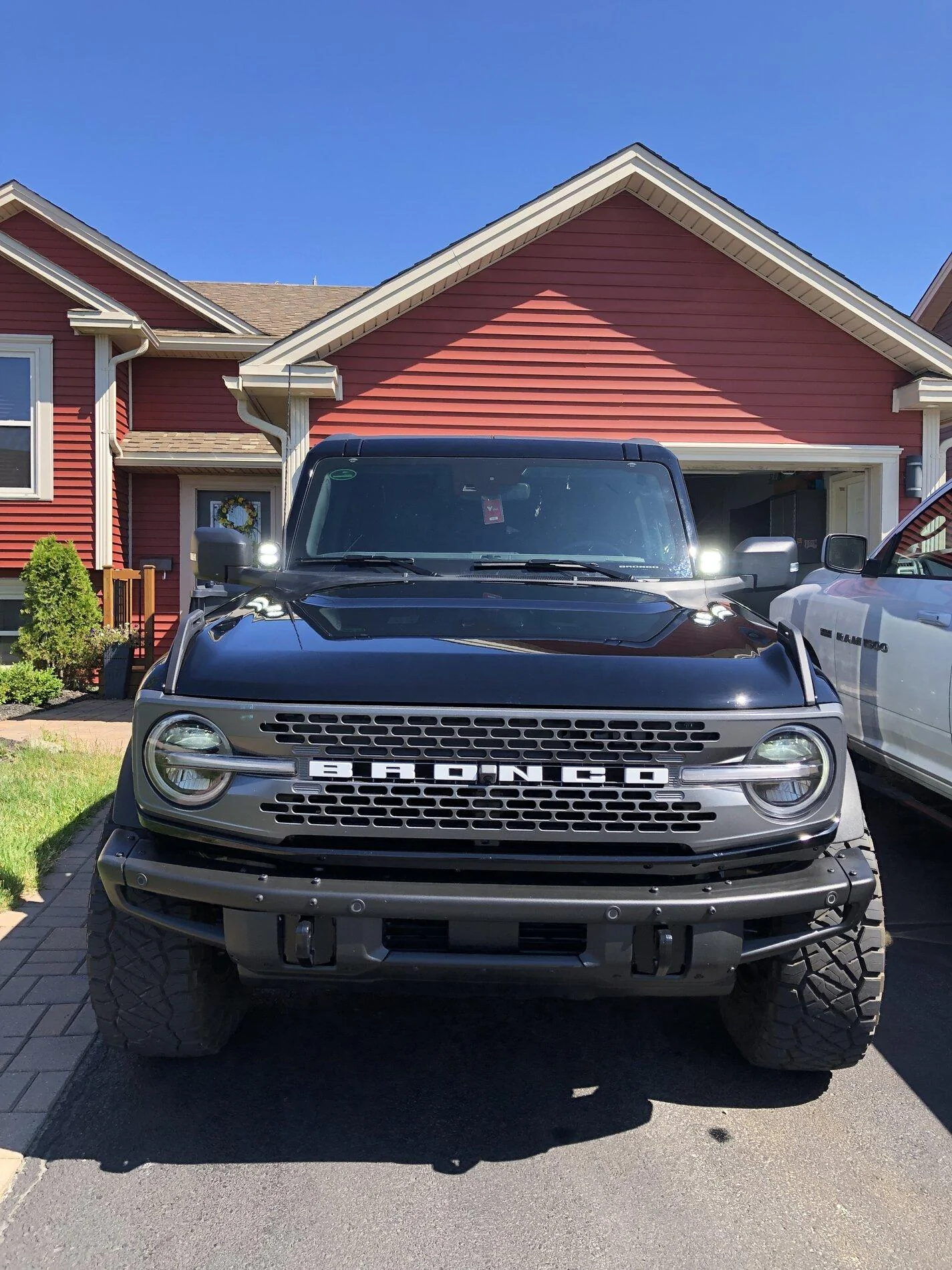 New Rigid 360 lights installed on mirrors | Bronco6G - 2021+ Ford ...
