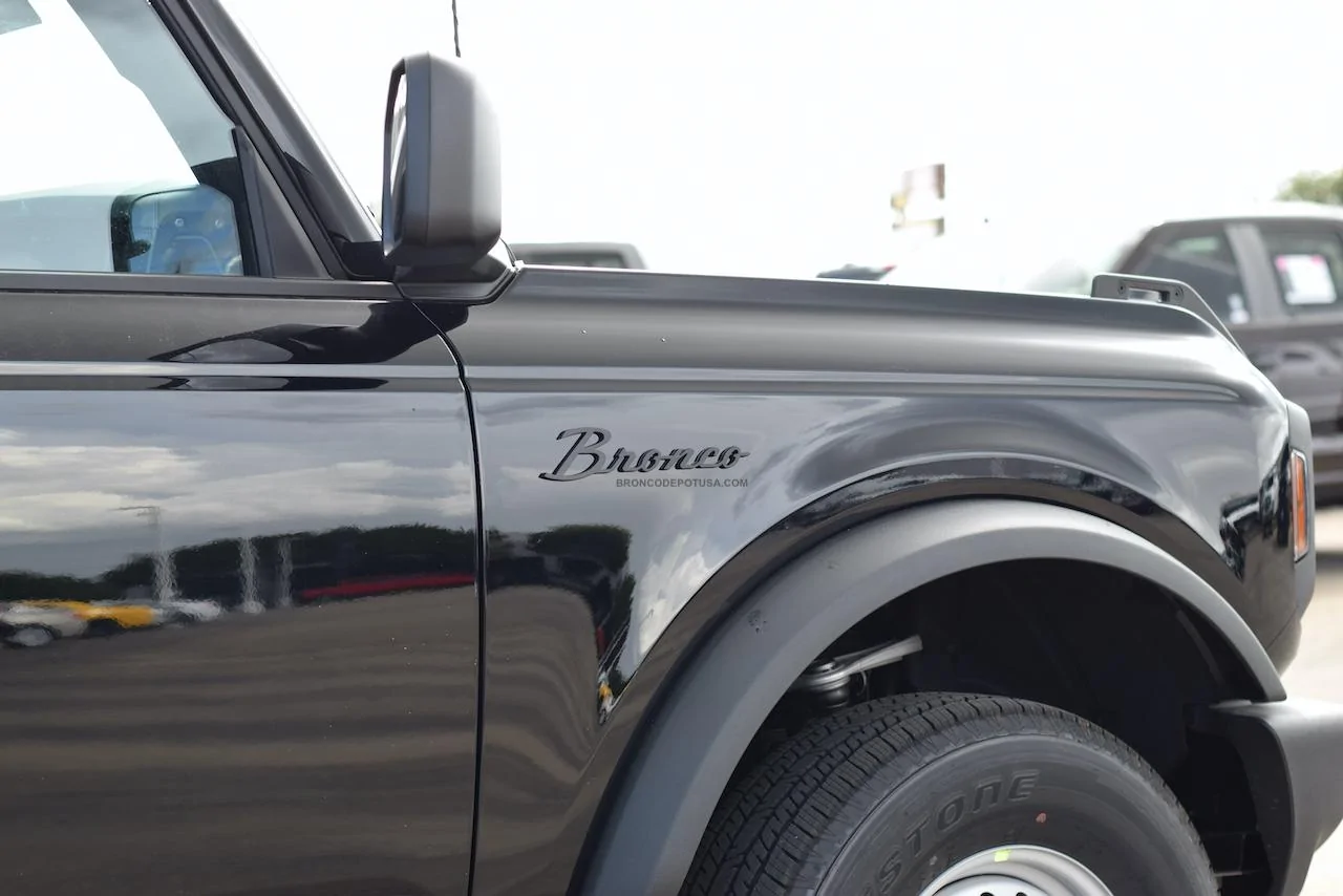 Adhesive backed Heritage Bronco Fender Badges by BroncoDepotUSA [NO ...