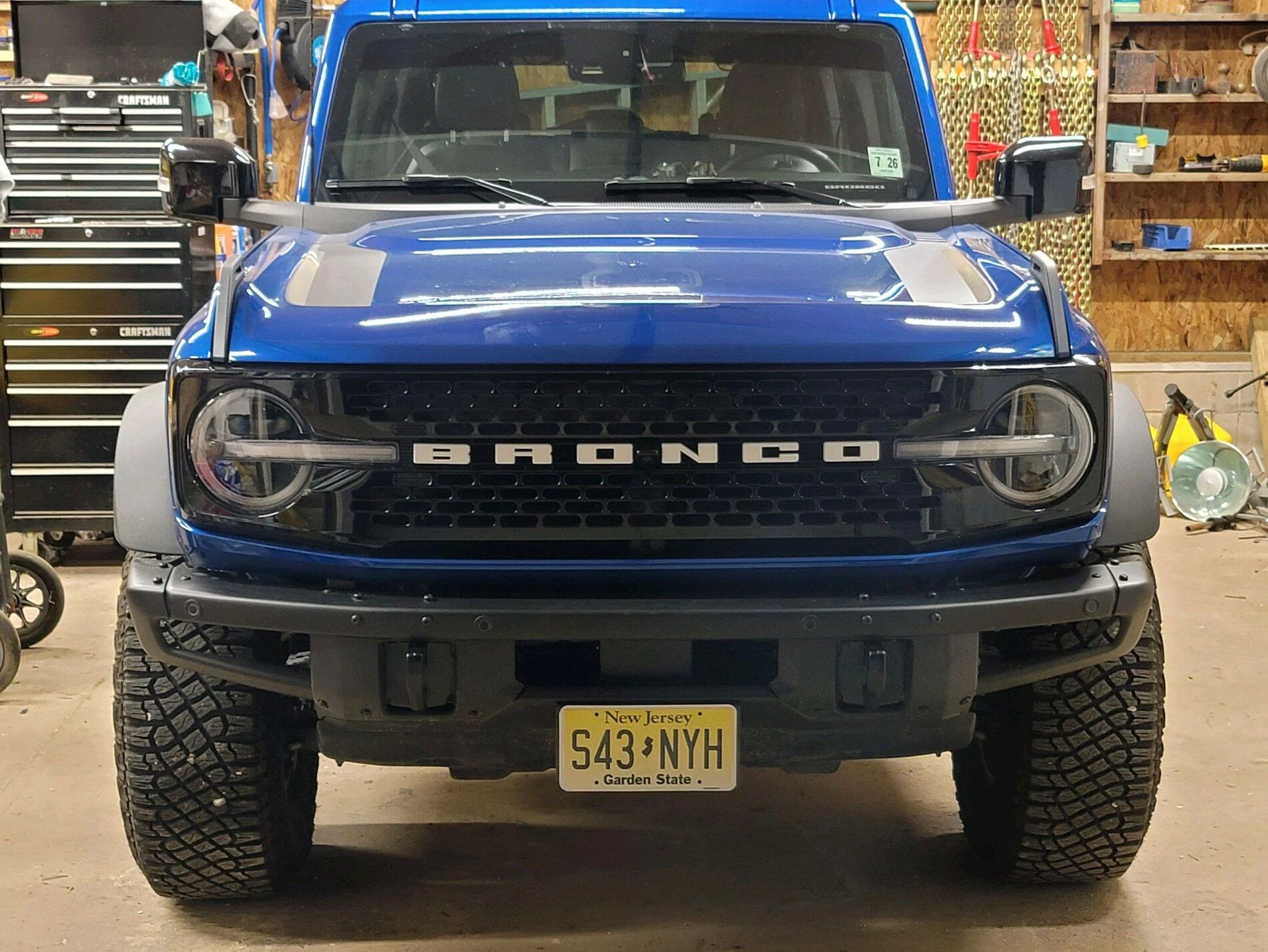 Sold out. Finally a Front License Plate bracket solution - order yours ...