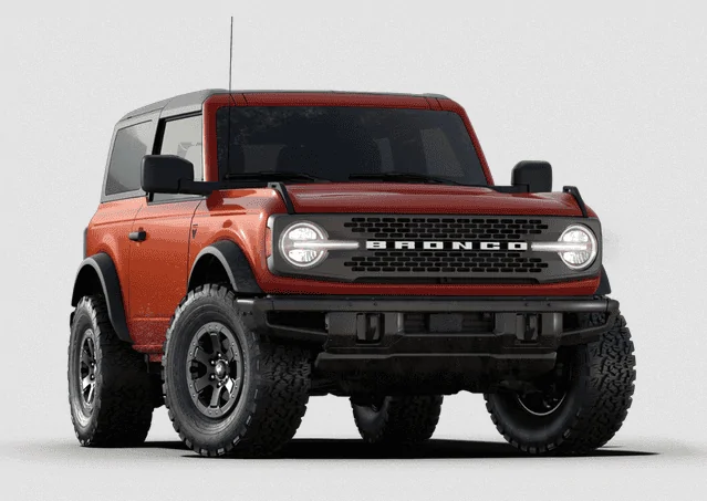 Eruption Green & Hot Pepper Red Metallic coming for 2022 Bronco ...
