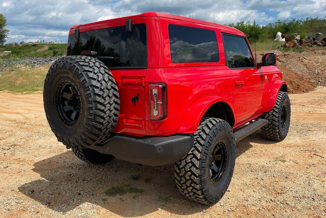 Color Matched Race Red 2-Door Big Bend with: Painted Roof + Painted ...
