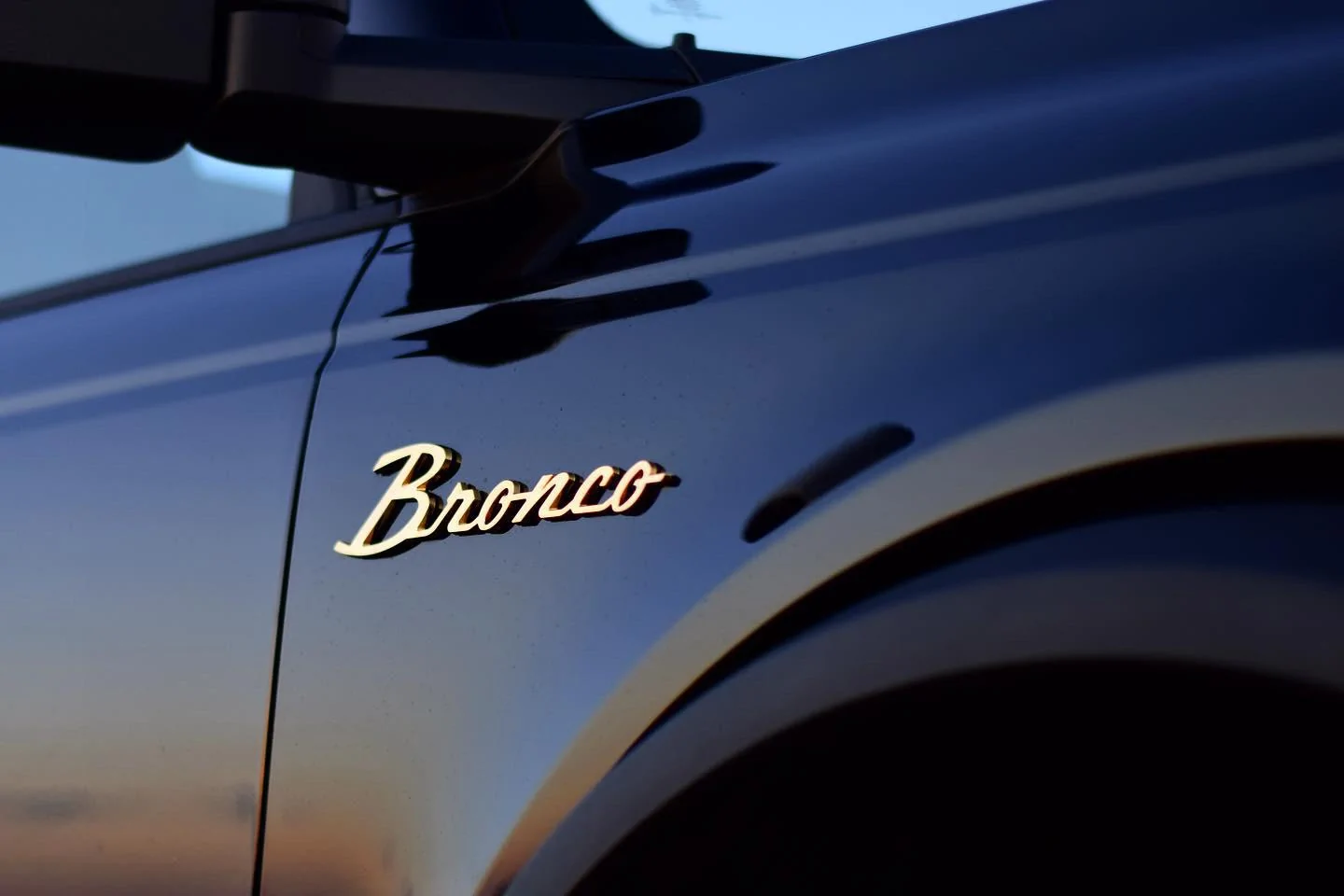 Adhesive backed Heritage Bronco Fender Badges by BroncoDepotUSA [NO ...