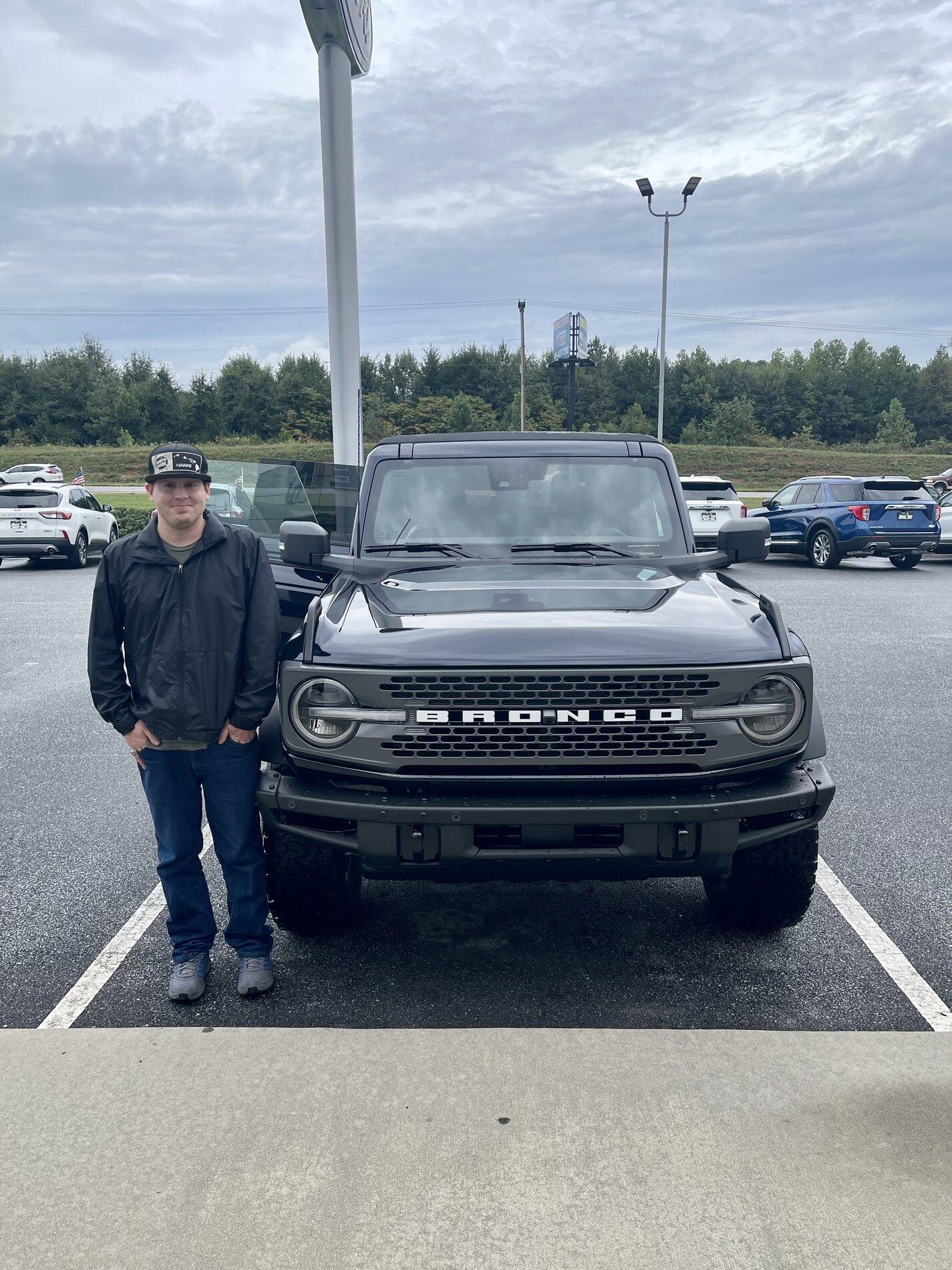 Awesome dealership experience w/ Benson Ford in Easley, SC | Bronco6G ...