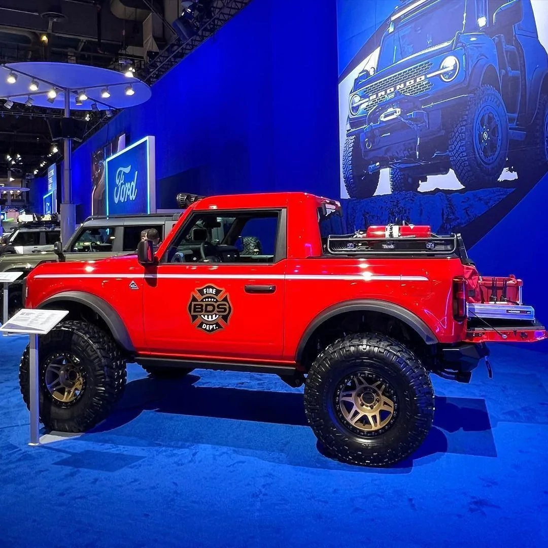BDS Fire Rescue Bronco Build at SEMA 2021 | Bronco6G - 2021+ Ford ...