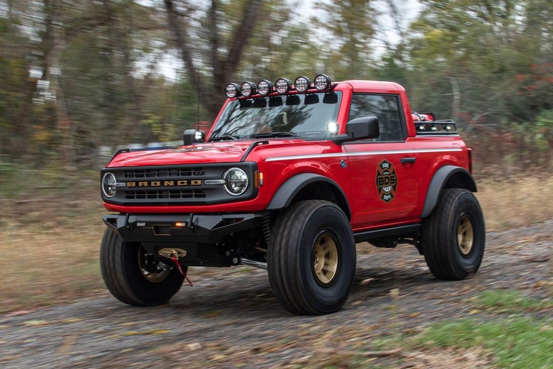 BDS Fire Rescue Bronco Build at SEMA 2021 | Bronco6G - 2021+ Ford ...