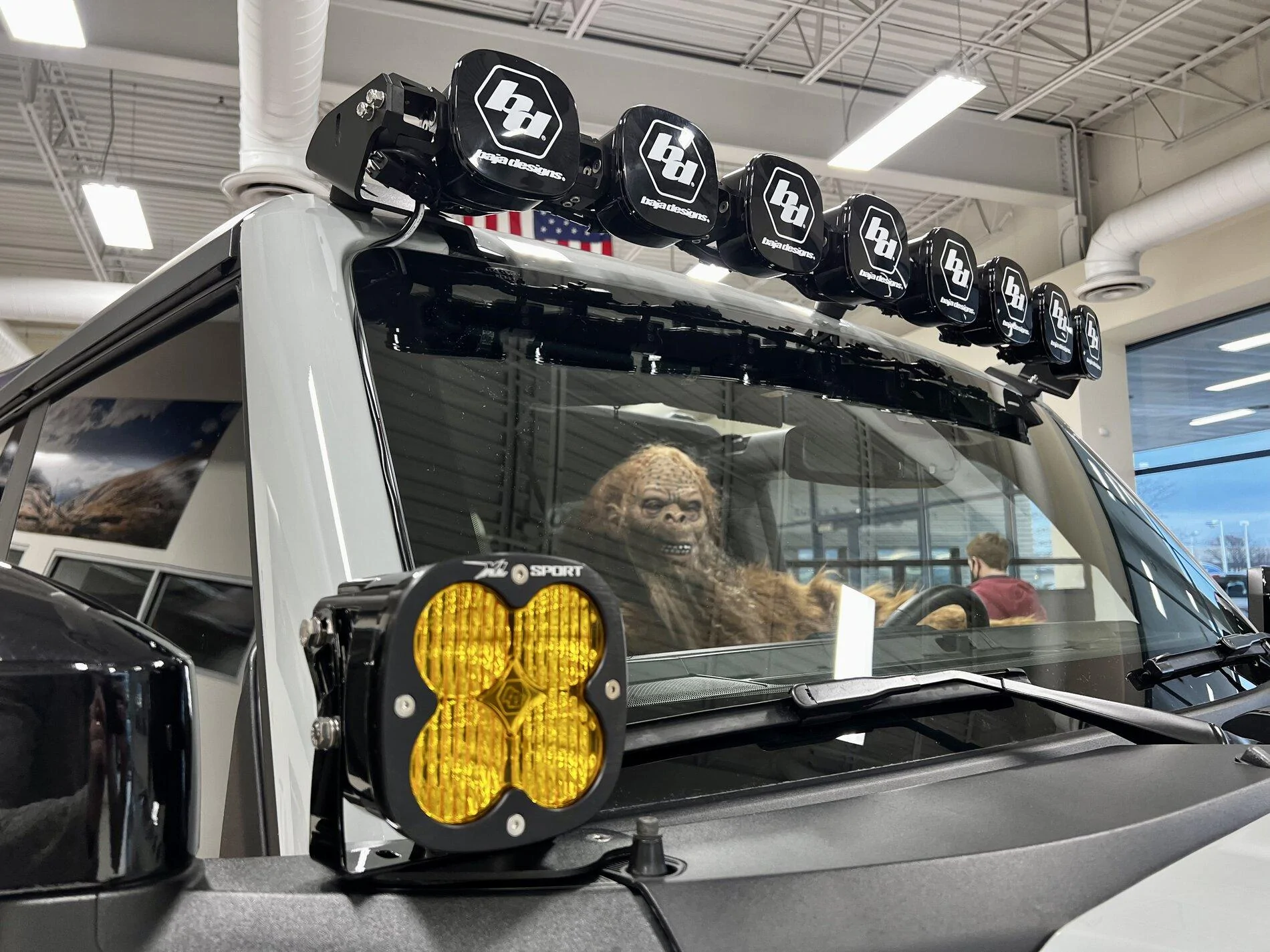 💡👣 Amber Lens Baja Designs XL-Sport A-Pillar Mount 👣💡 | Bronco6G - 2021 ...