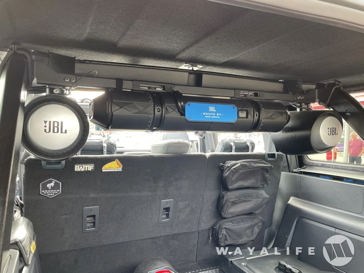 Reprogramming for better sound out of the 4” rear pods. | Bronco6G ...
