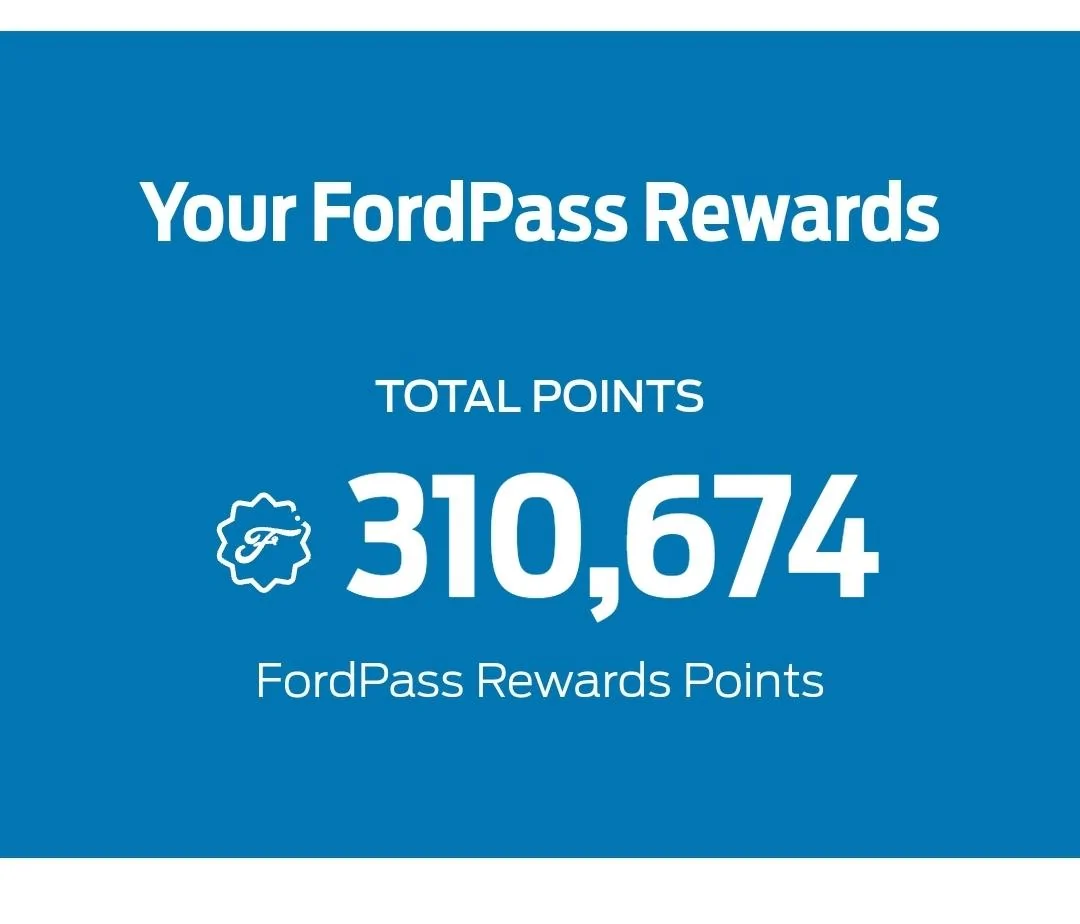 Weird... Just earned 306,000 Ford Pass Points | Bronco6G - 2021+ Ford ...