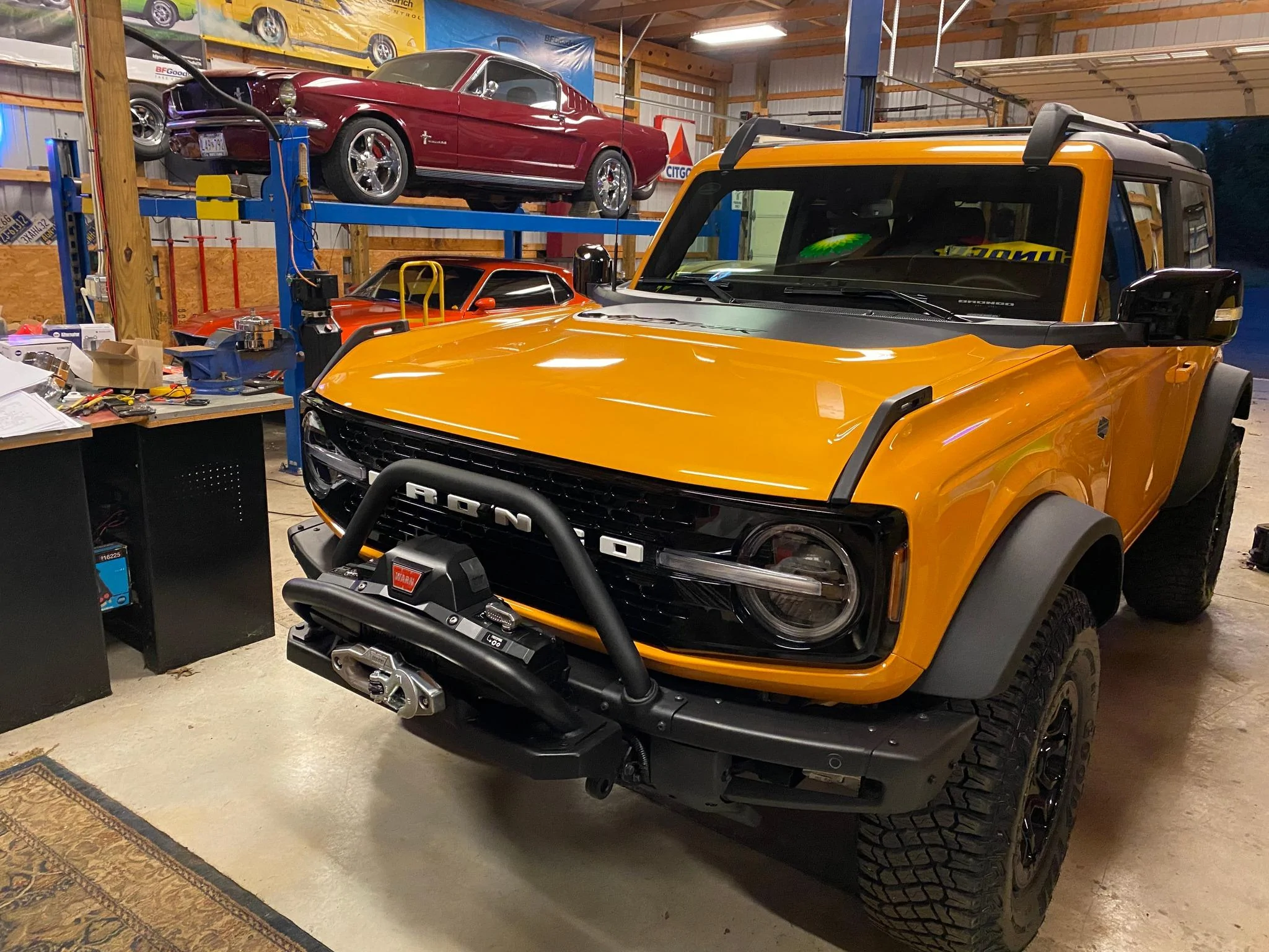 So the dealer said "8-10 hours" for a winch install | Bronco6G - 2021 ...