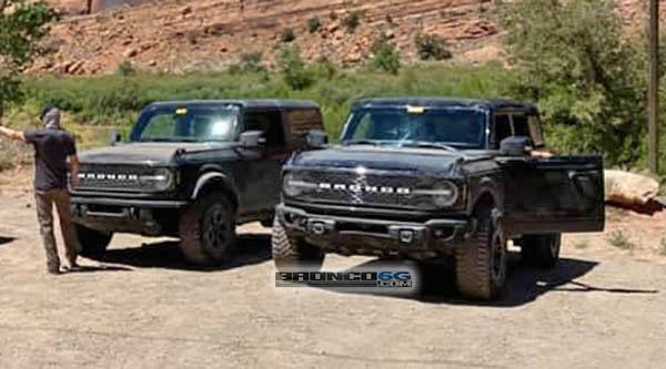 First Look at 2021 Bronco With No Fender Flares (Removed) & Tab / Bolt ...