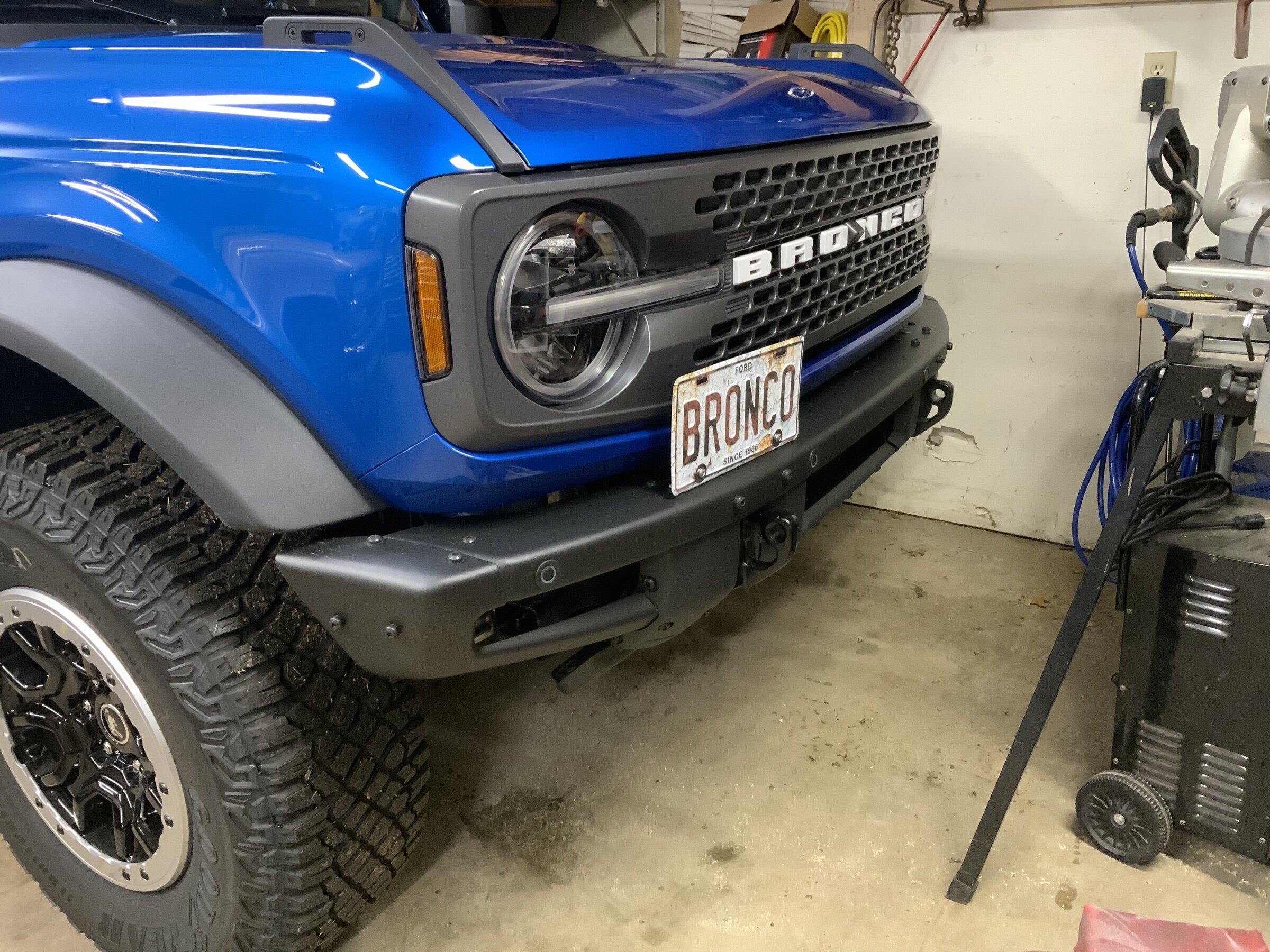 Front license plate mount options? | Page 11 | Bronco6G - 2021+ Ford ...