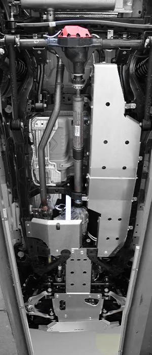 Underbody aluminum skidplates and protection by ASFIR 4x4 | Bronco6G ...