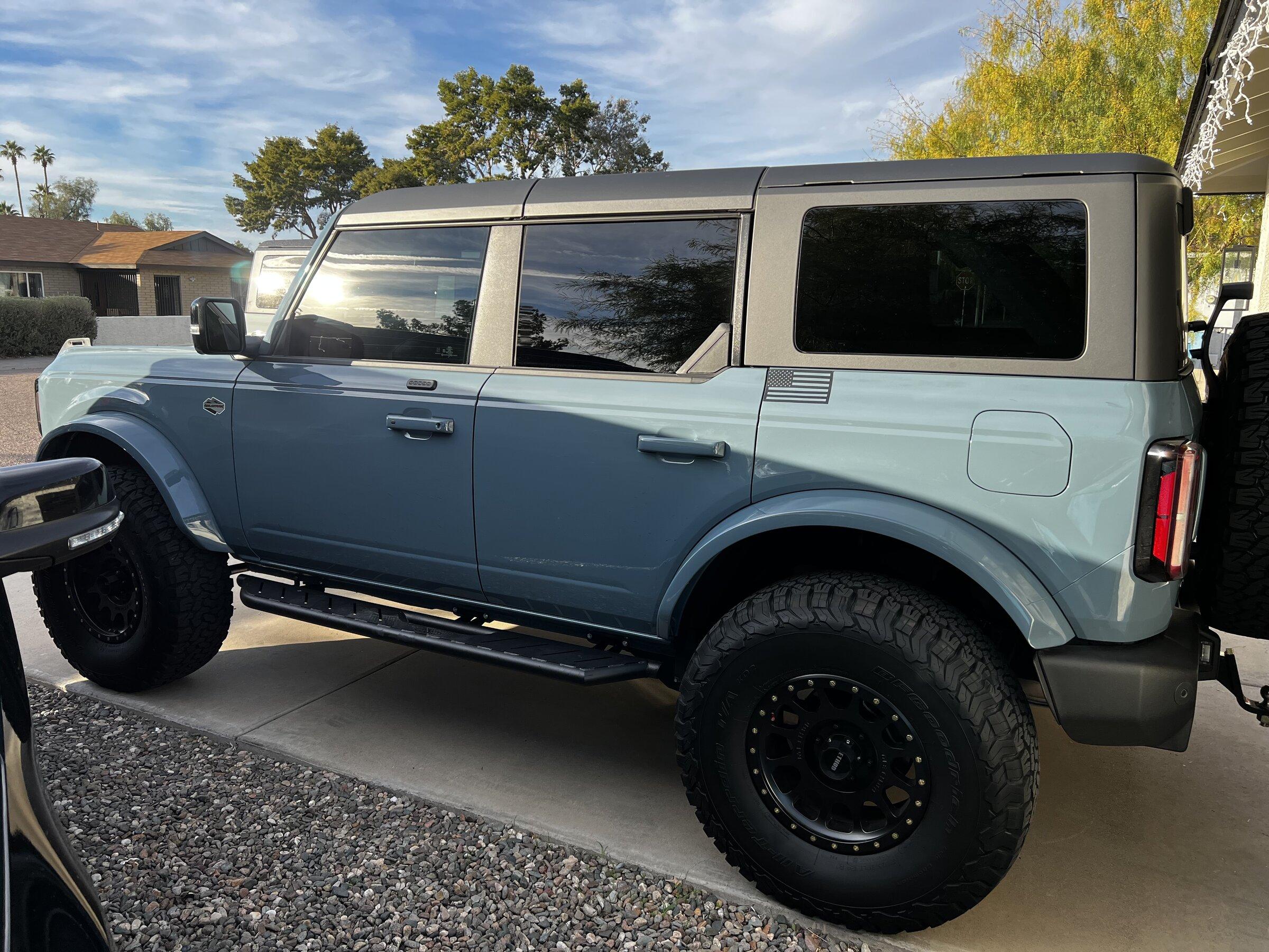 Color matched fenders - before and after | Bronco6G - 2021+ Ford Bronco ...
