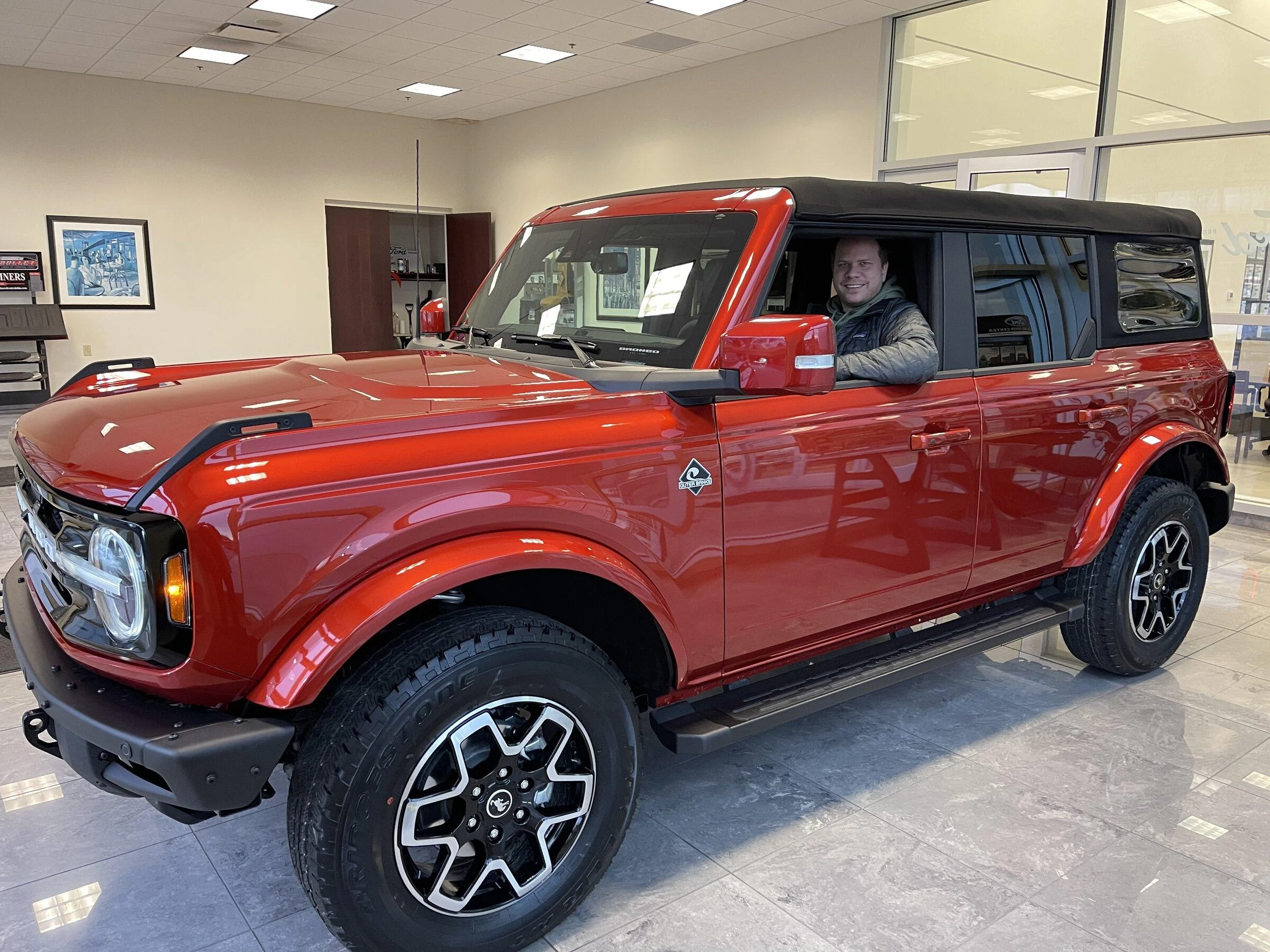 Wow my Hot Pepper Red Bronco came in a week early 😎 | Bronco6G - 2021 ...