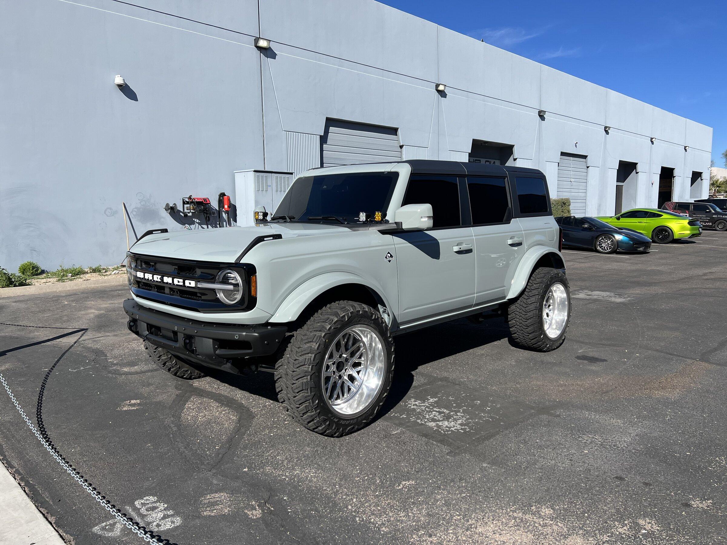 DIY Paint Color Match Sasquatch Fender Flares | Bronco6G - 2021+ Ford ...