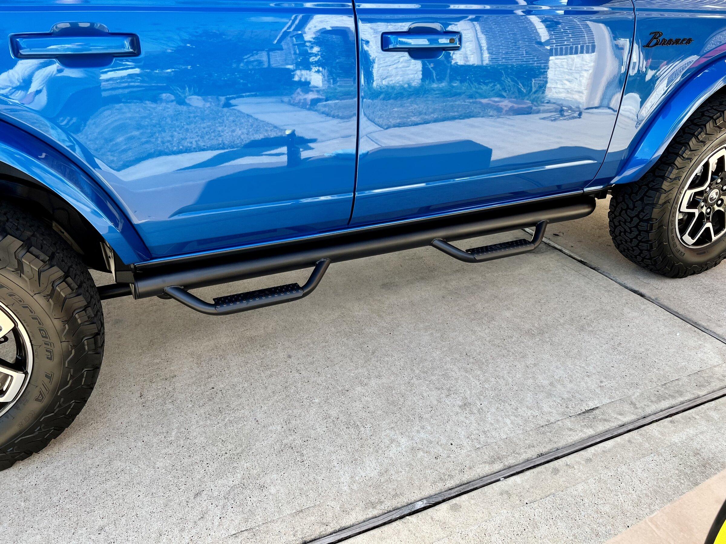 N-FAB Side Steps and Trail Armor installed | Bronco6G - 2021+ Ford ...