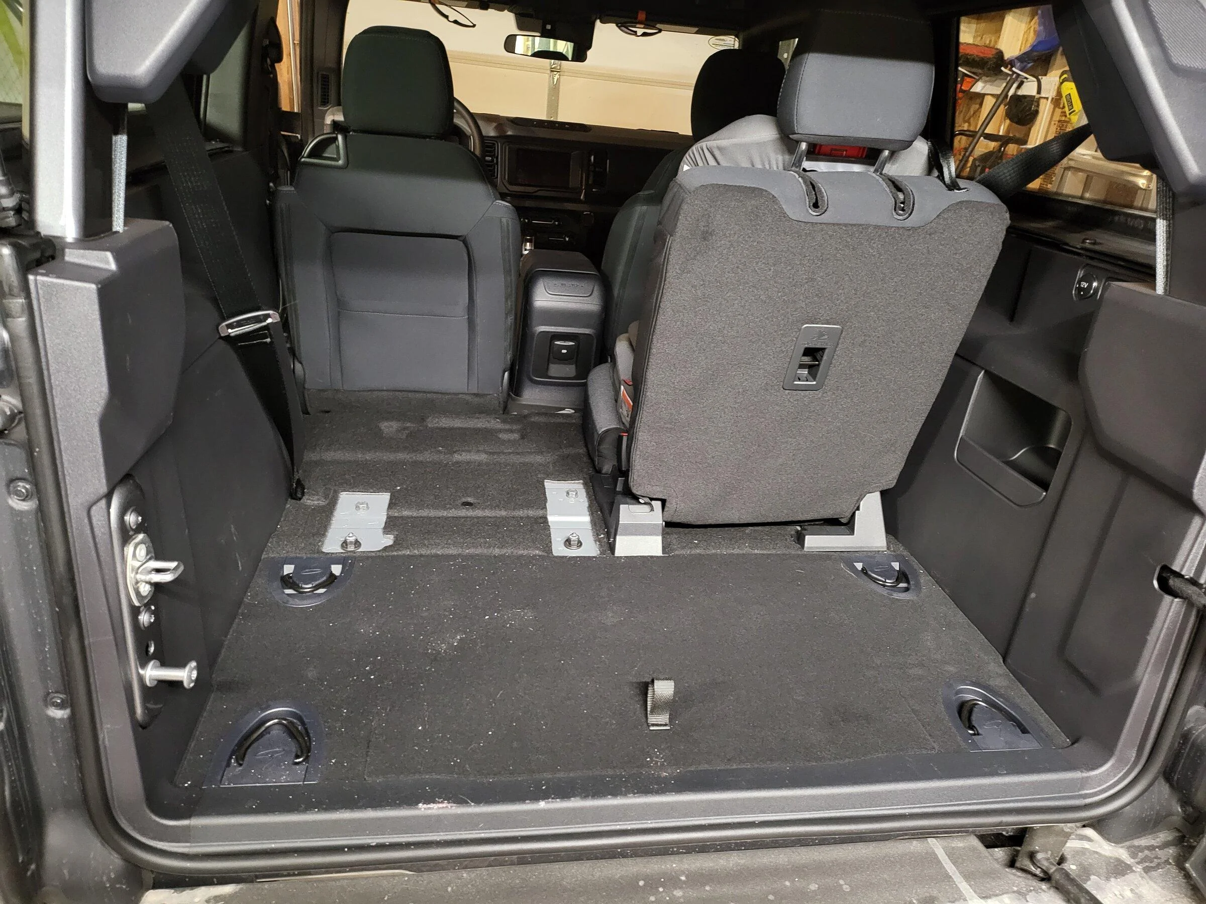 How to: 2 Door Rear Seat Removal | Bronco6G - 2021+ Ford Bronco ...