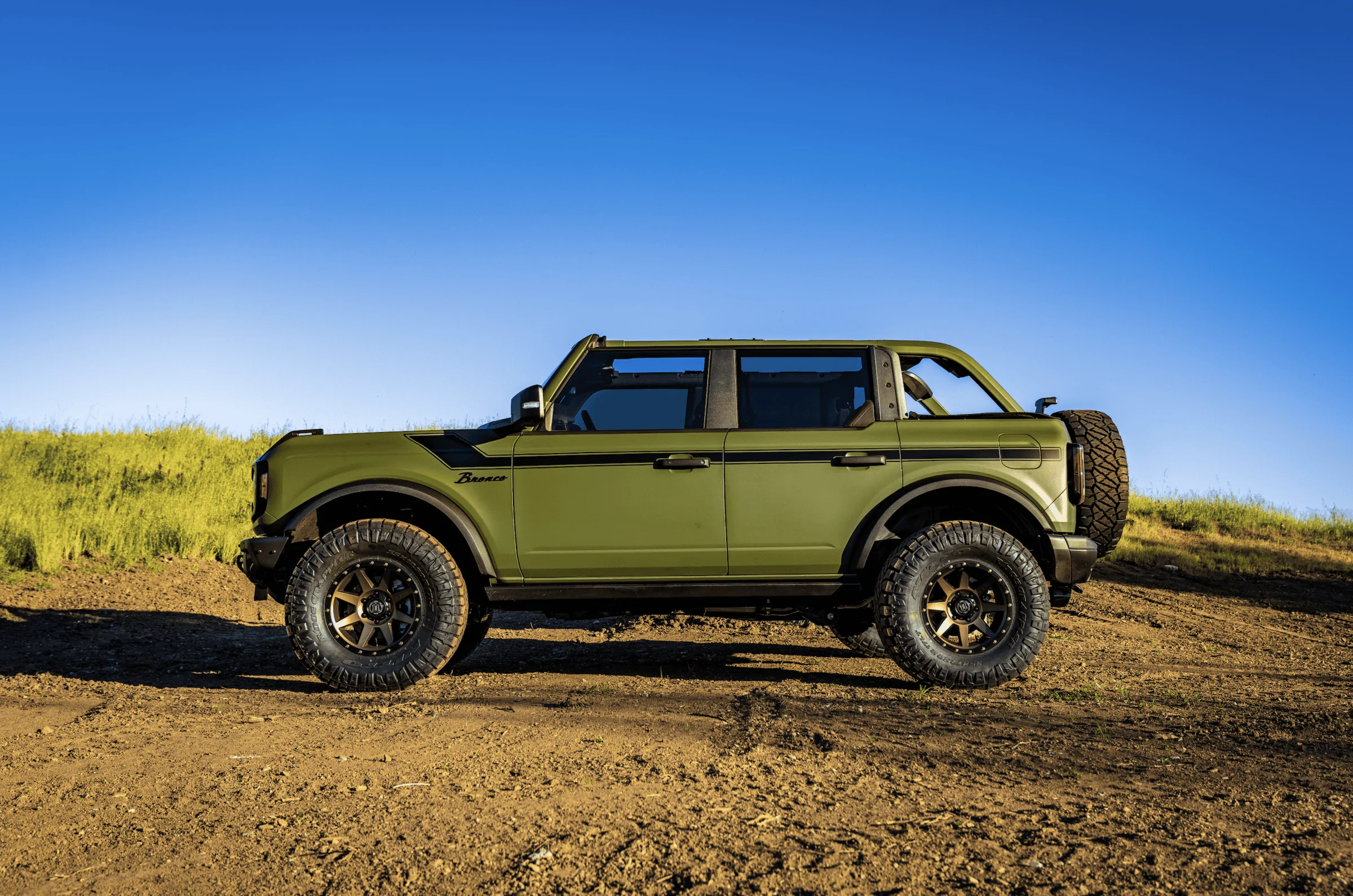 Matte Military Green Bronco Badlands "SelfSquatch" Build | Bronco6G ...