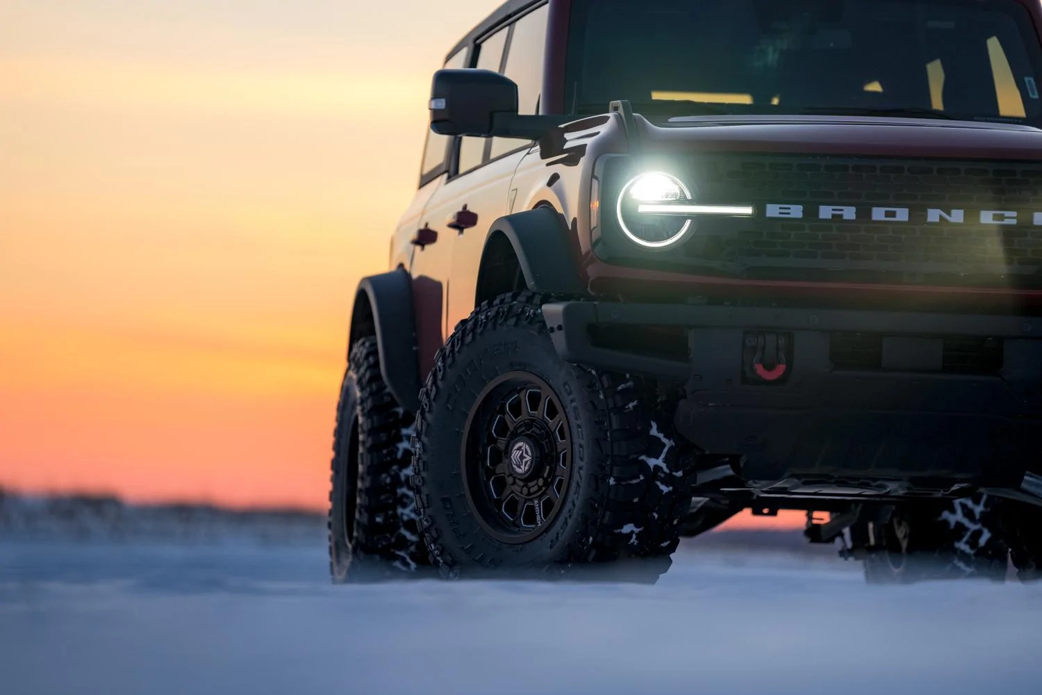 Rapid Red FE on 37s with RPG Perch Collars. No rub | Bronco6G - 2021 ...