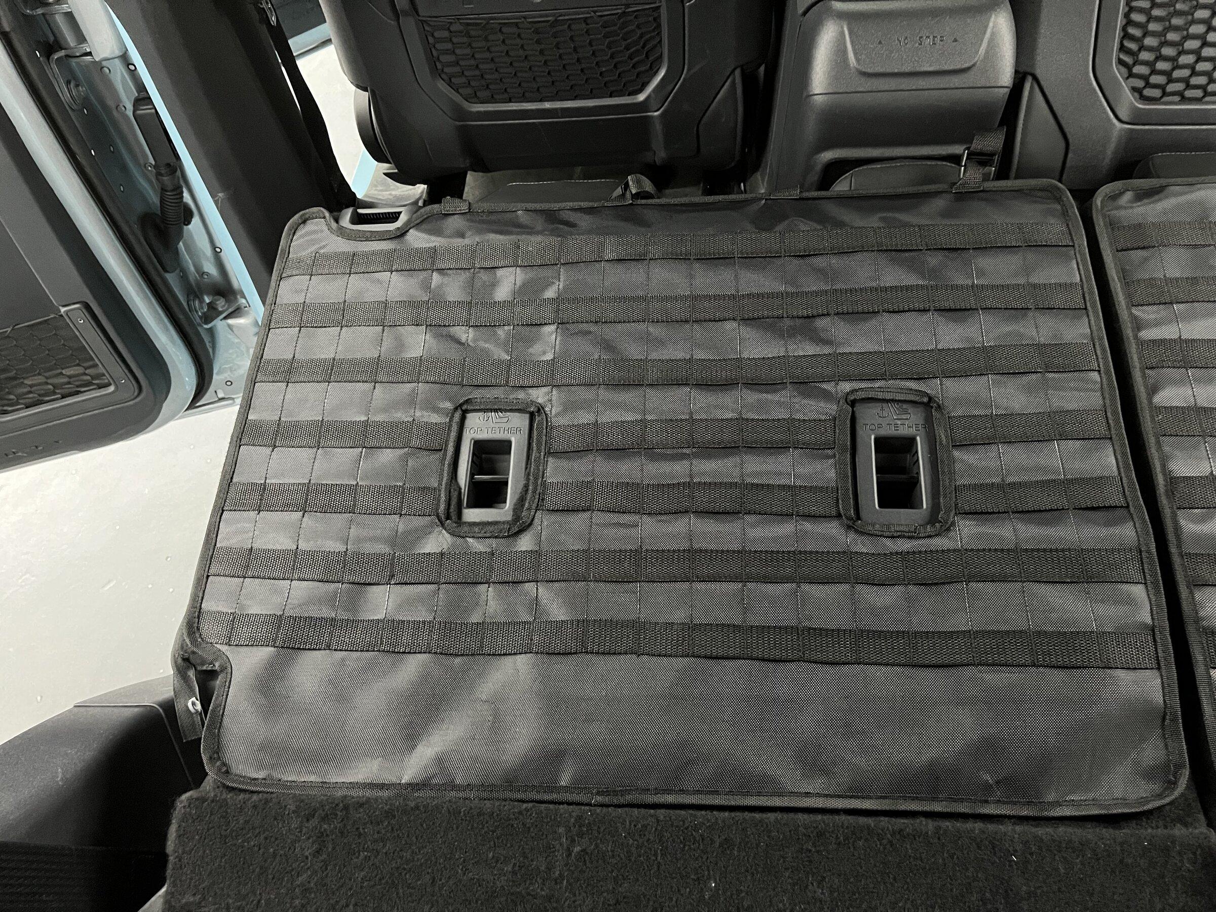 Need Advice of Back of Rear Seat Molle Panel & Tailgate Table & Molle ...