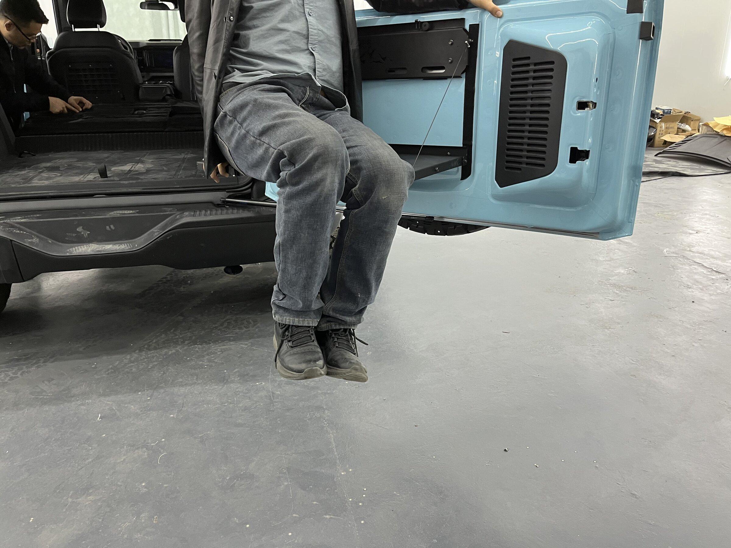 Need Advice of Back of Rear Seat Molle Panel & Tailgate Table & Molle ...