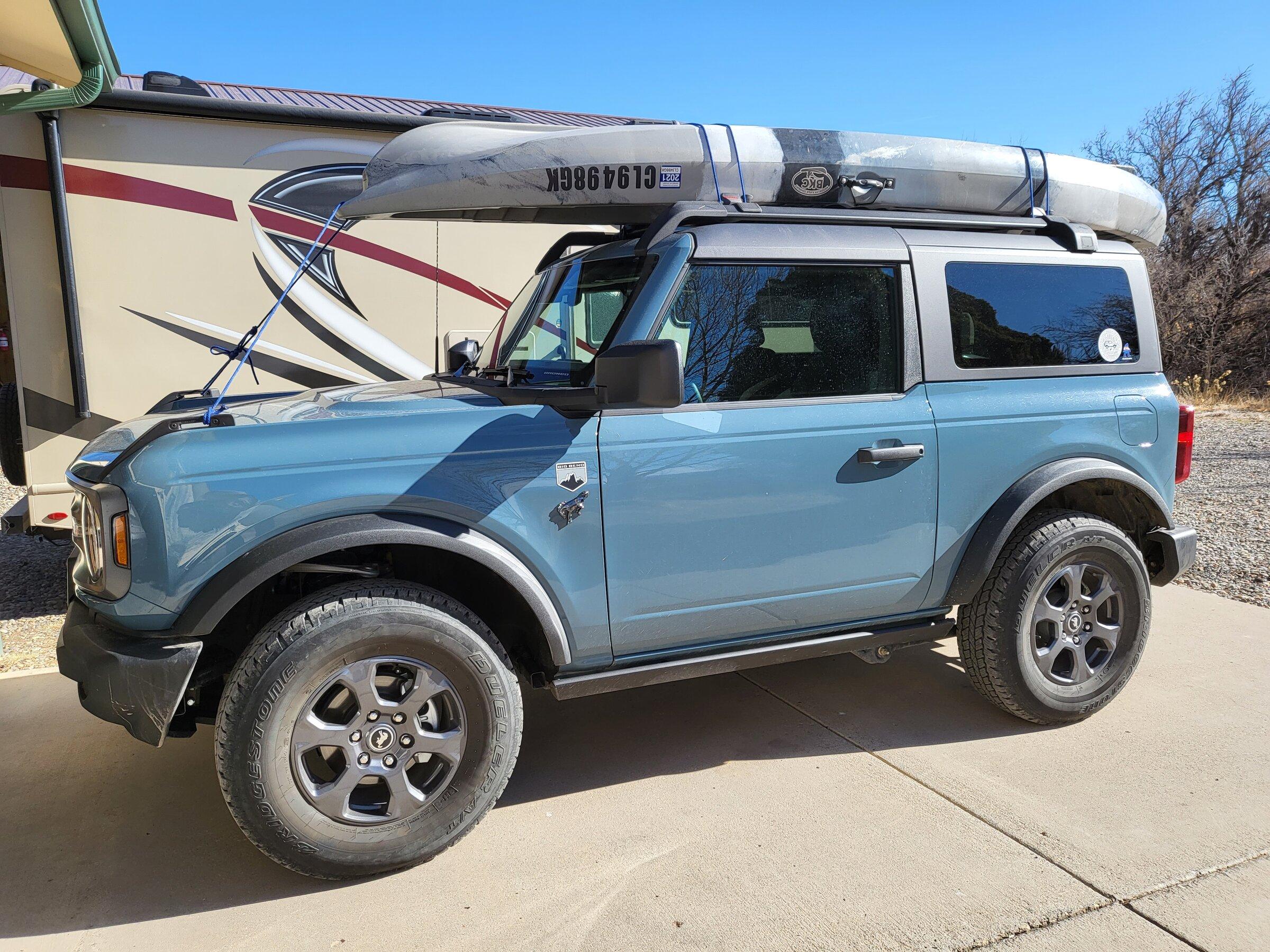 Kayak roof rack bronco 2022 | Bronco6G - 2021+ Ford Bronco & Bronco ...