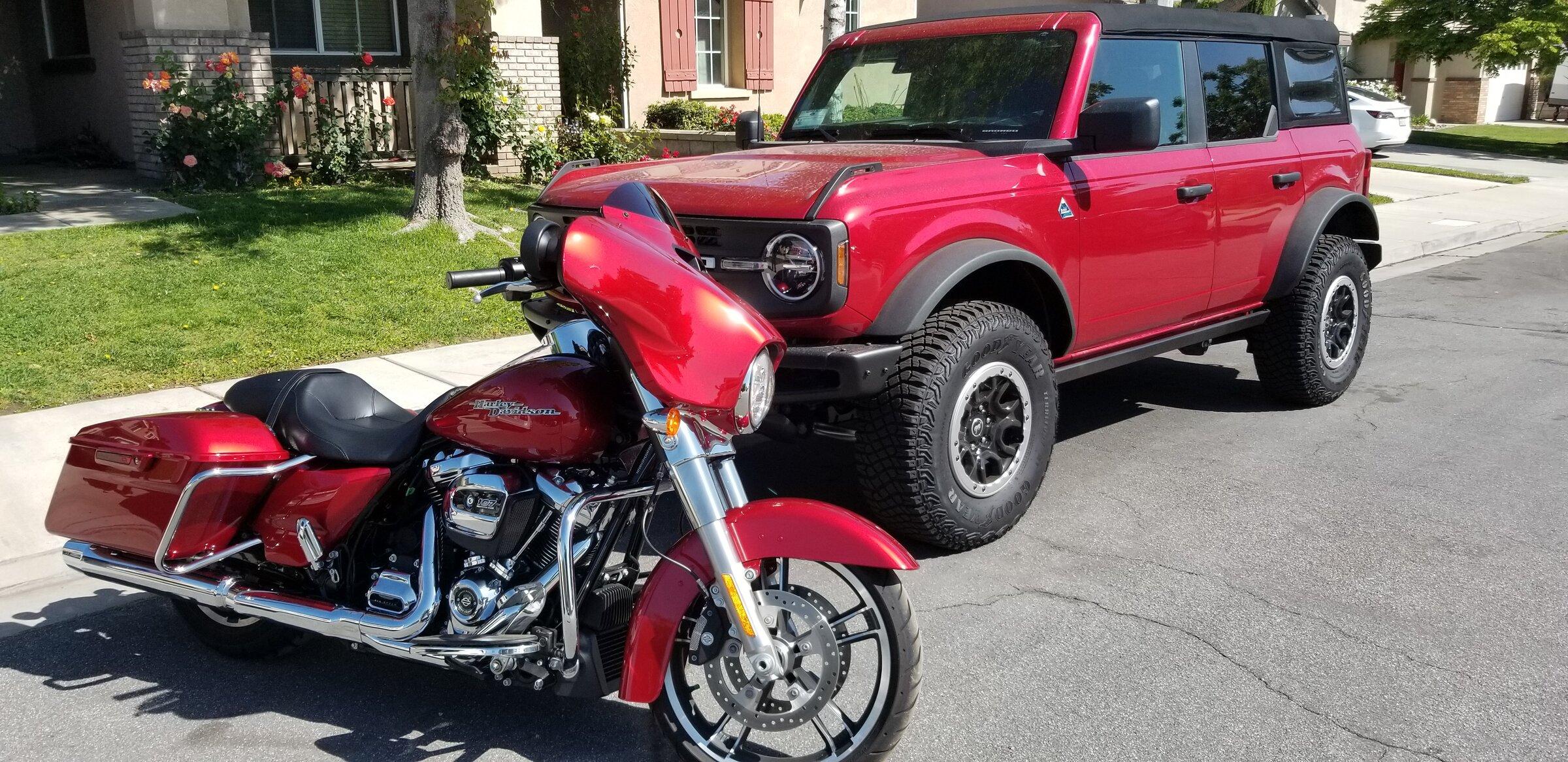 Matte PPF wrap installed on Rapid Red | Bronco6G - 2021+ Ford Bronco ...