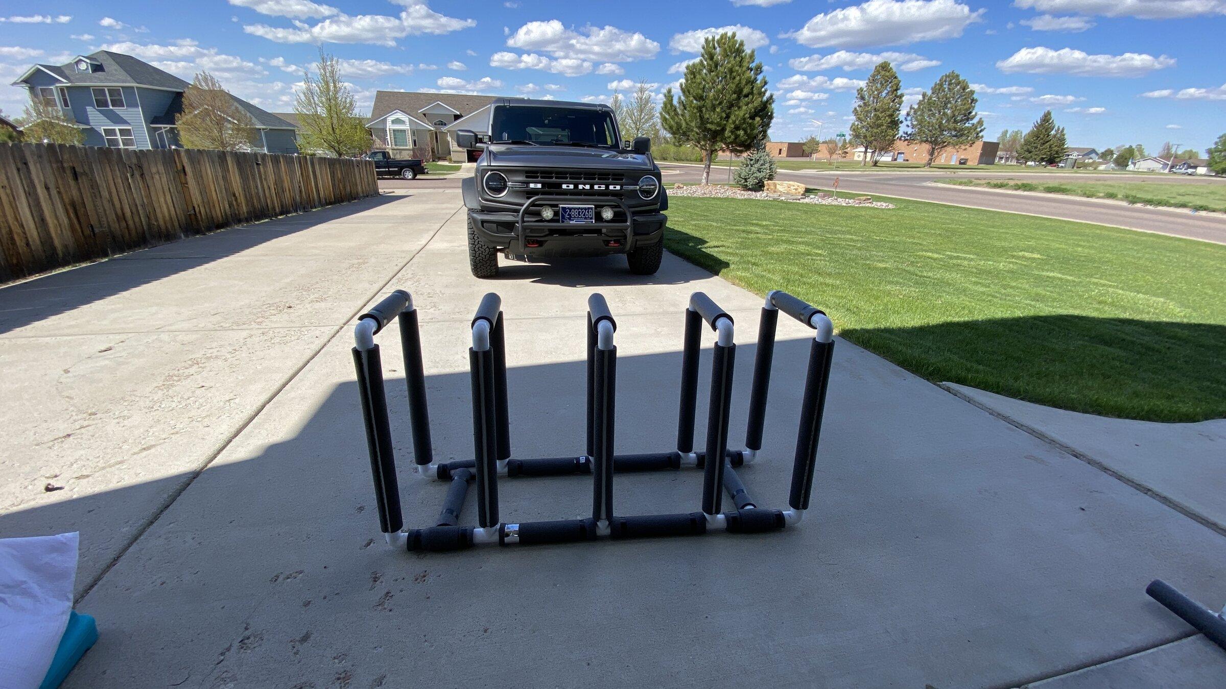 Door Holders Using PVC Pipe -- When Off vehicle | Bronco6G - 2021+ Ford ...