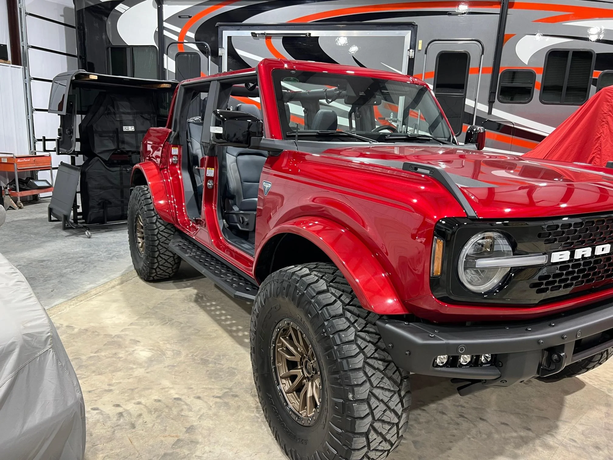Roof & Door Storage rack custom build | Bronco6G - 2021+ Ford Bronco ...