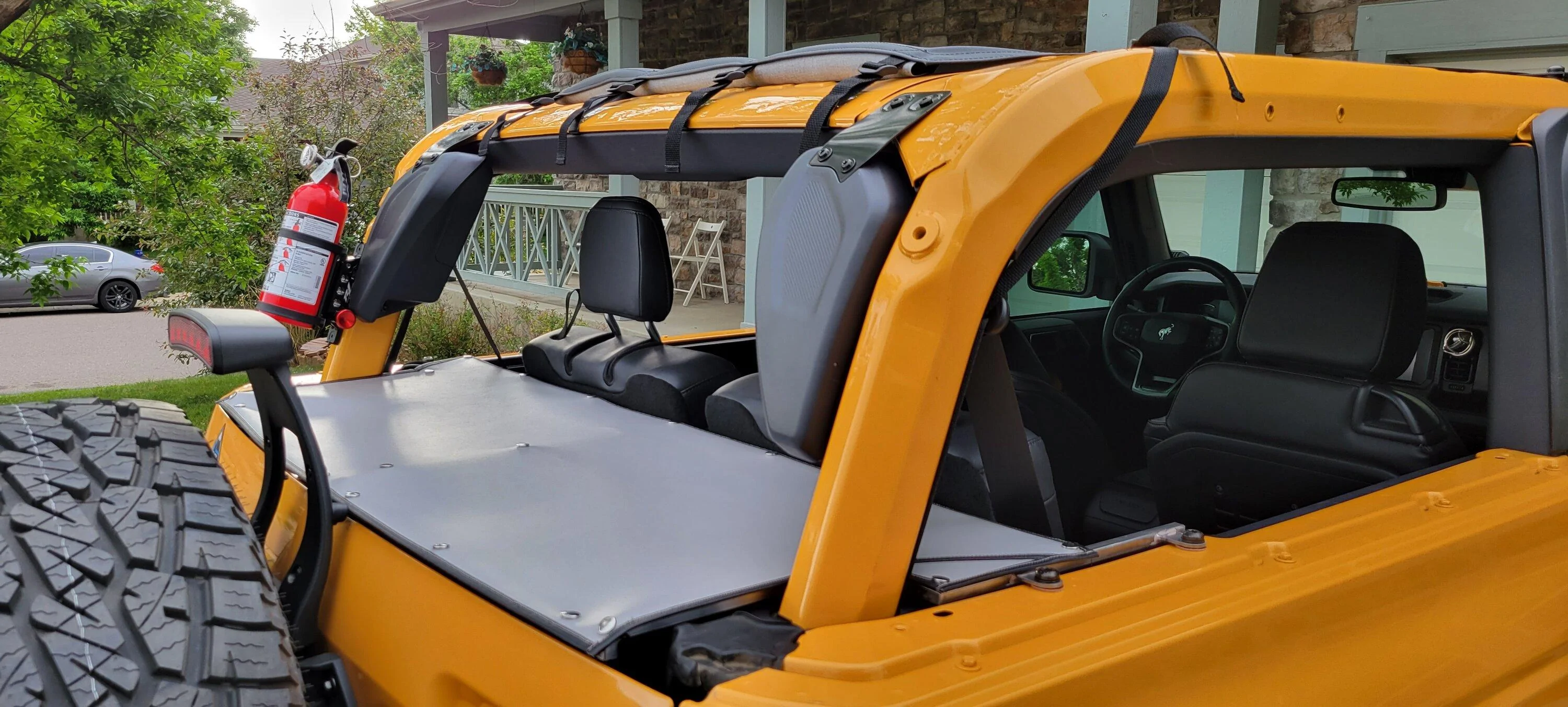Homemade tonneau cover is done | Bronco6G - 2021+ Ford Bronco & Bronco ...