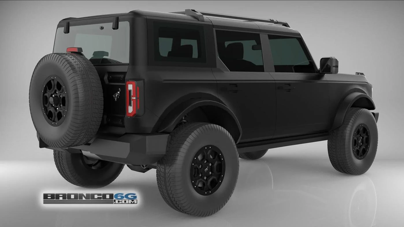 4 Door Bronco Colors 3D Model Visualized | Bronco6G - 2021+ Ford Bronco ...