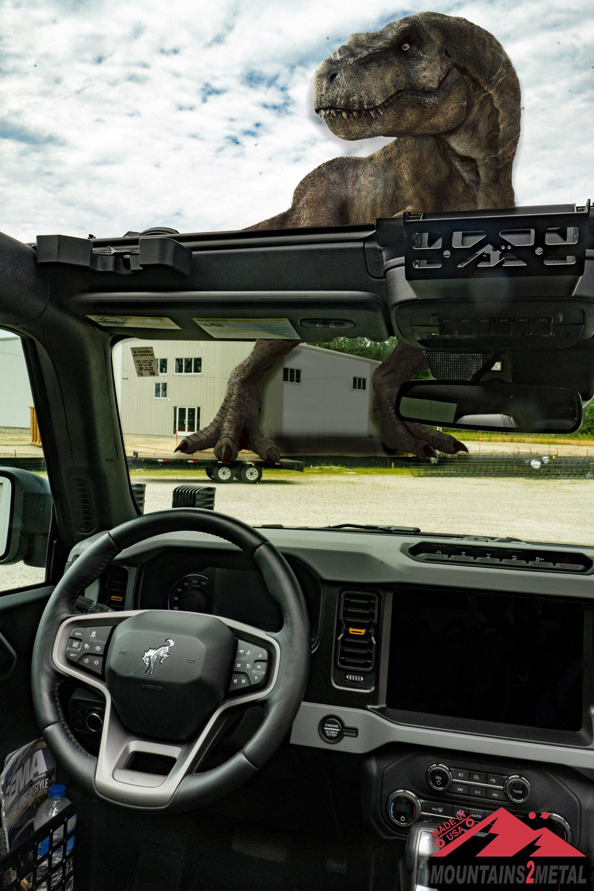 Overhead Squatch Basket aka Sunglasses, Mic, small MOLLE pouch holder ...