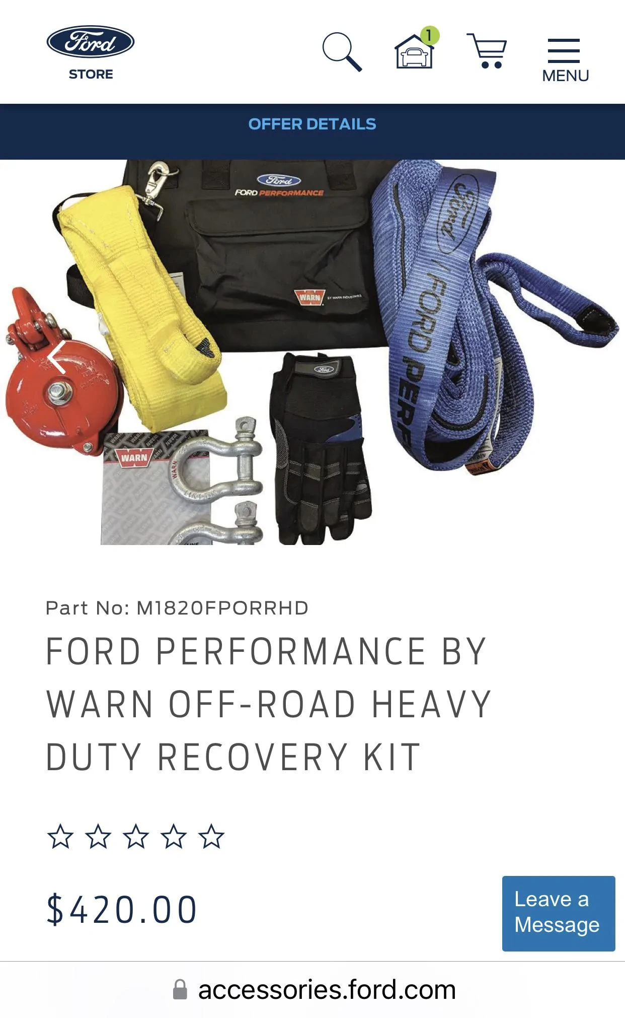Mississippi - Ford/Warn Heavy Duty Recovery Kit | Bronco6G - 2021+ Ford ...
