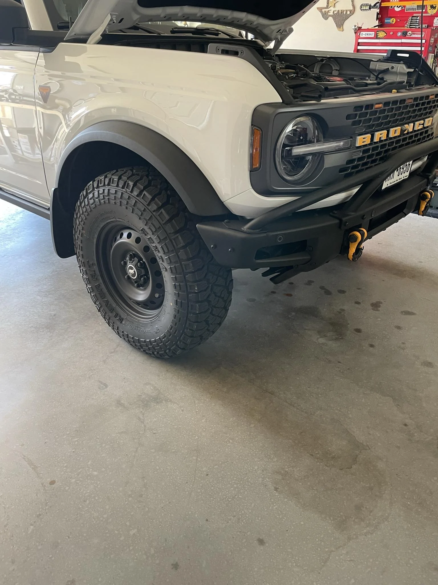 Steelies with New Positive Offset, No Flares, tall tires/narrow body ...