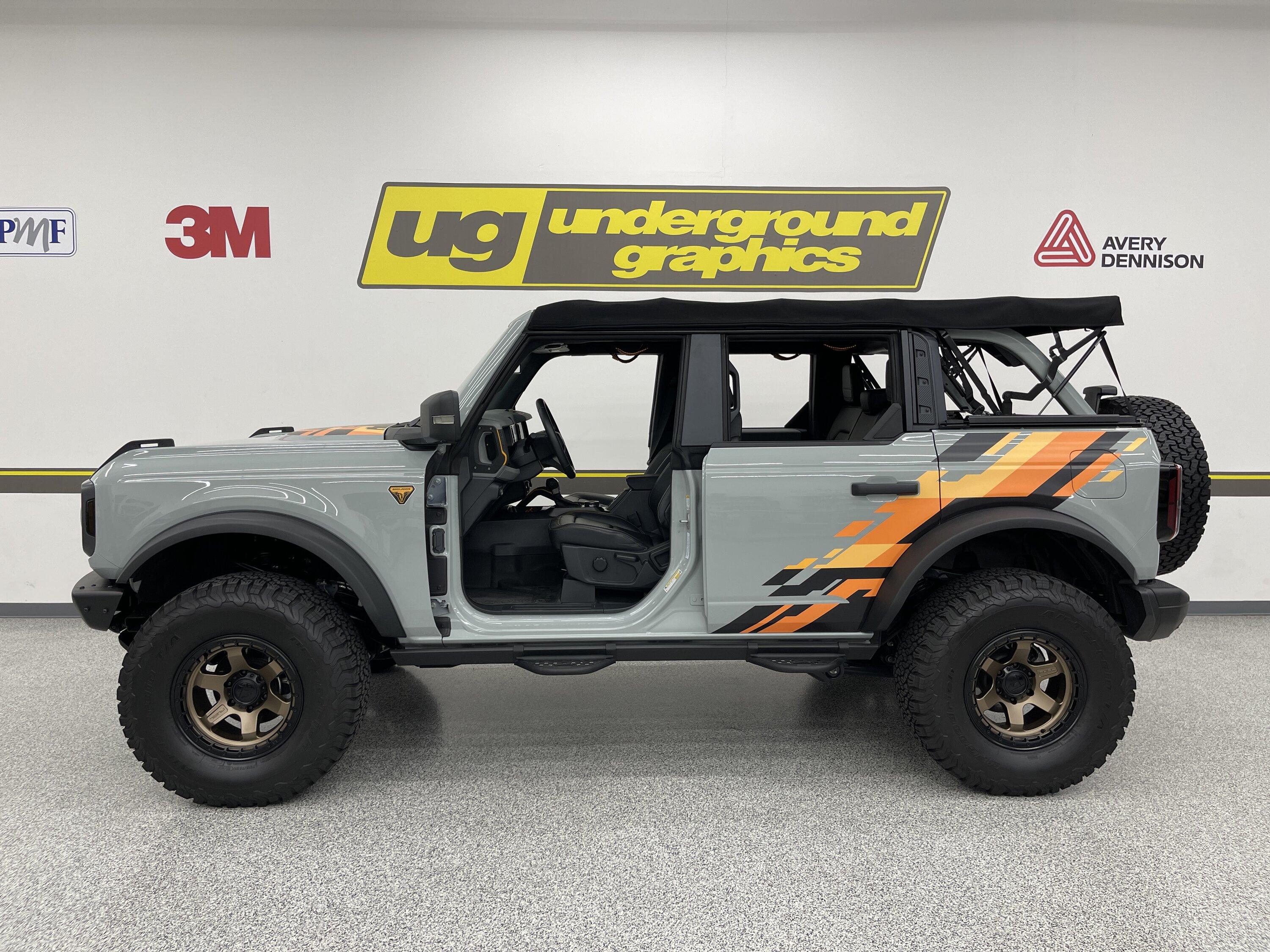 Bronco "Braptor" graphics kit: photos and info | Bronco6G - 2021+ Ford ...