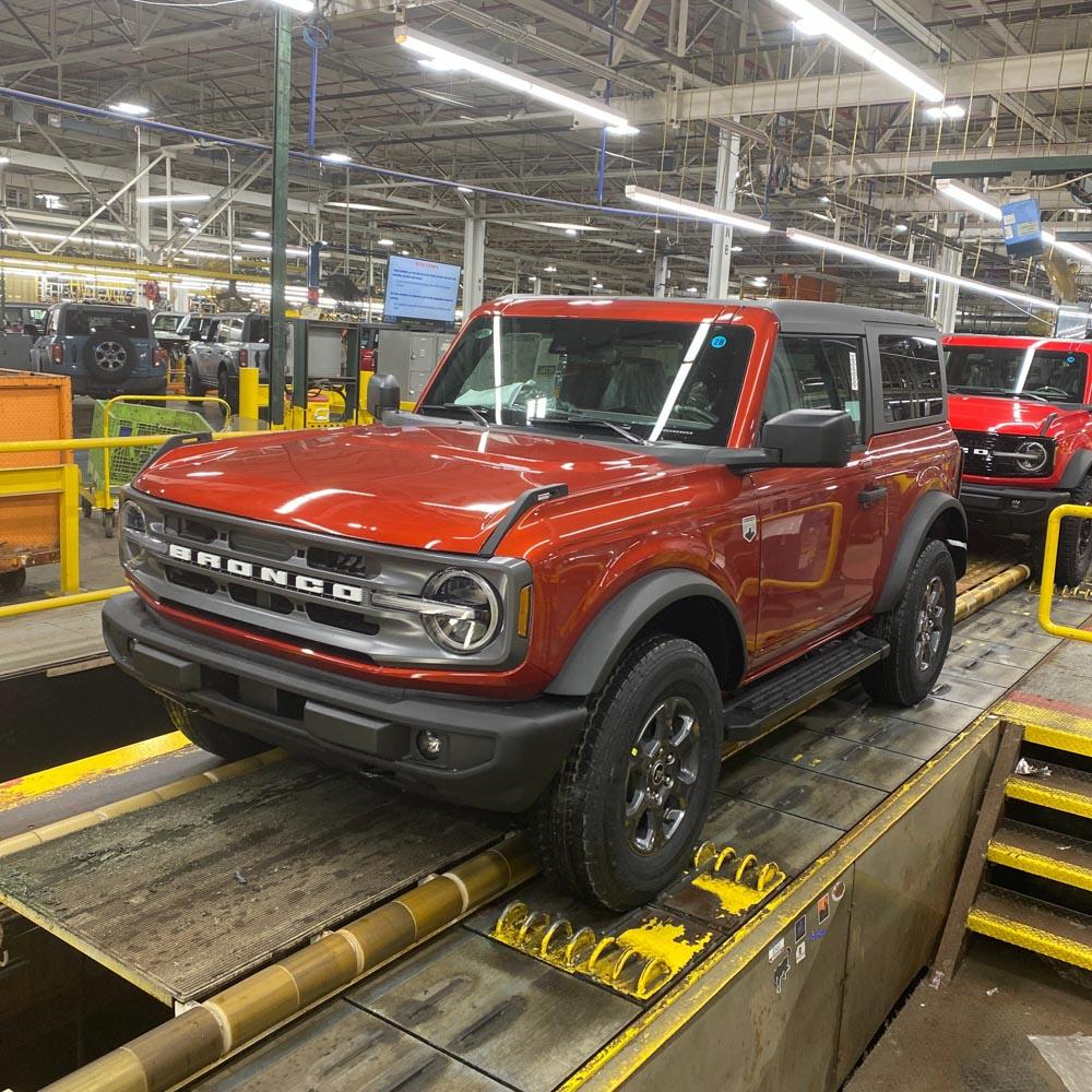 Got my assembly line finished bronco photo | Bronco6G - 2021+ Ford ...